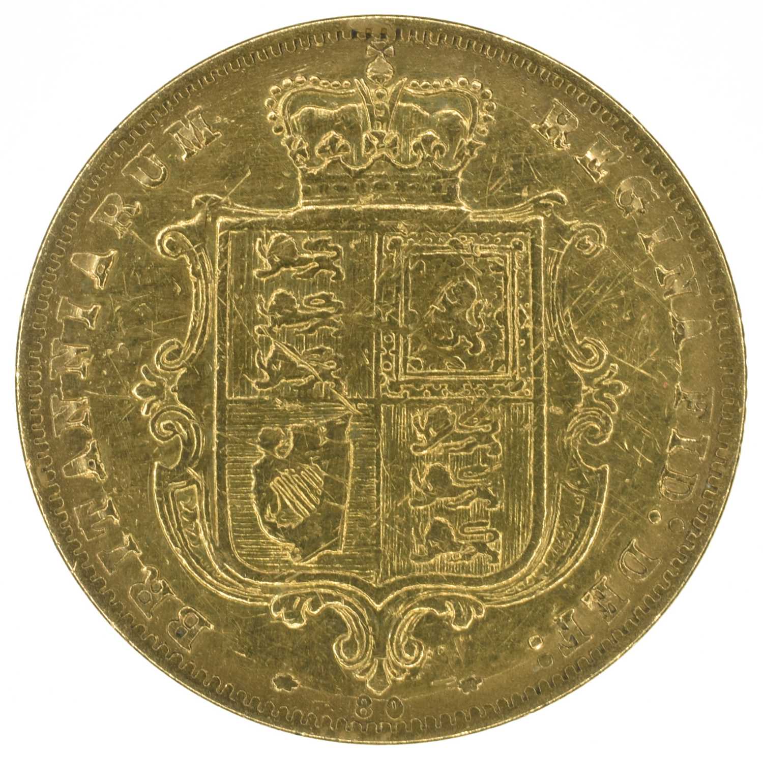 Lot 20 - Queen Victoria, Half-Sovereign, 1877.