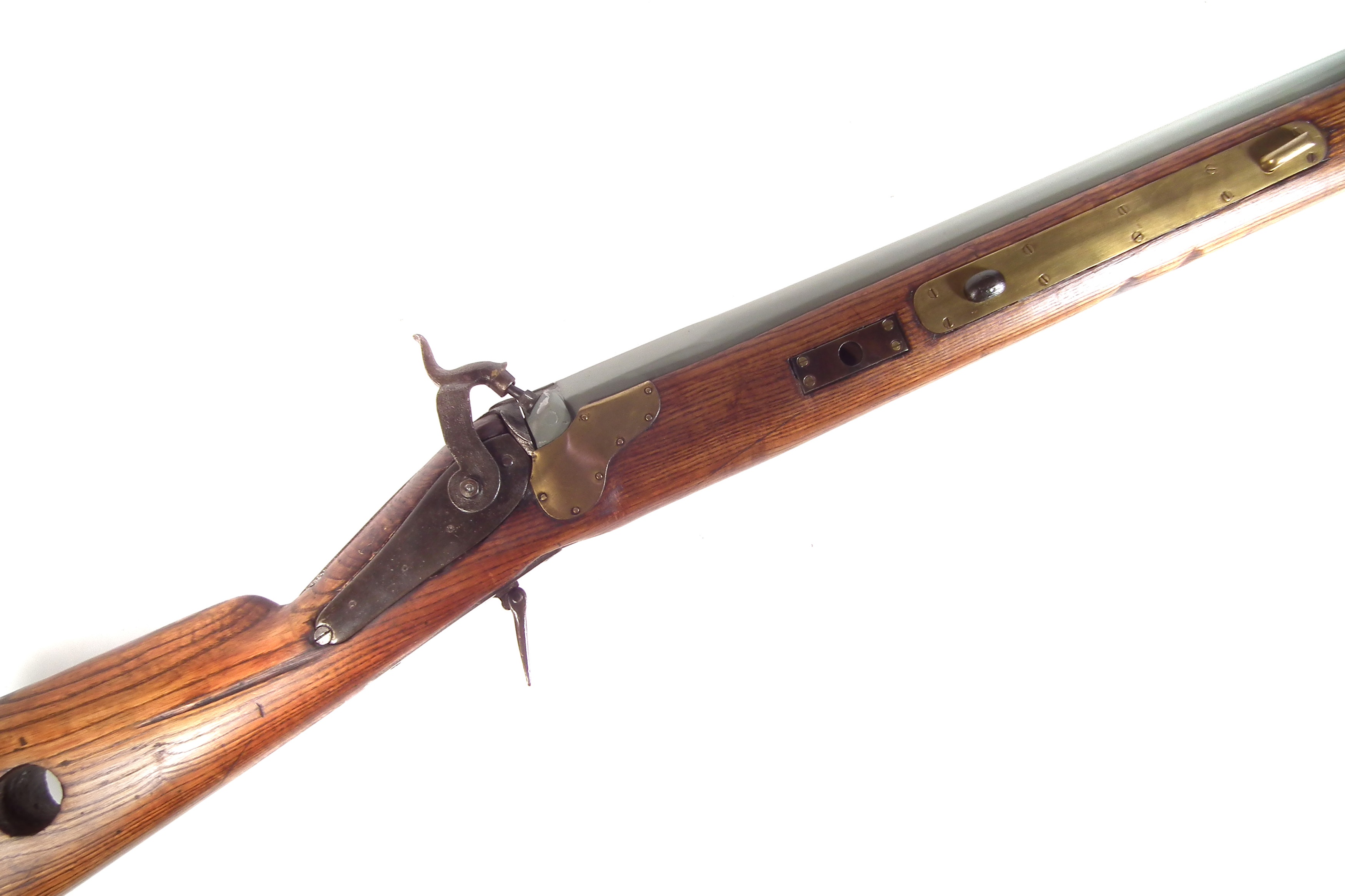 Lot 58 - 1 1/4 inch percussion punt gun