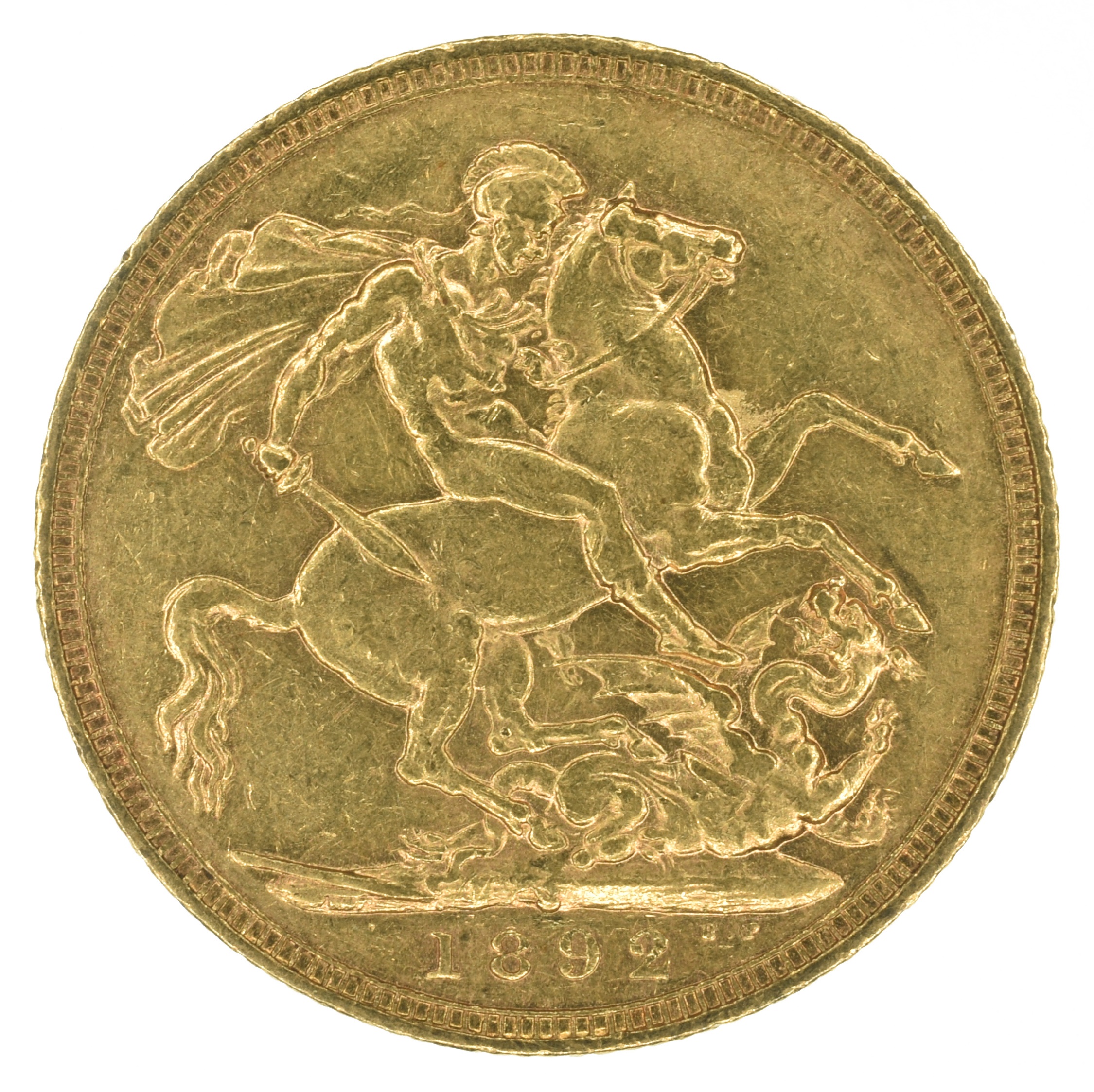 Lot 28 - Queen Victoria, Sovereign, 1892, Sydney Mint.