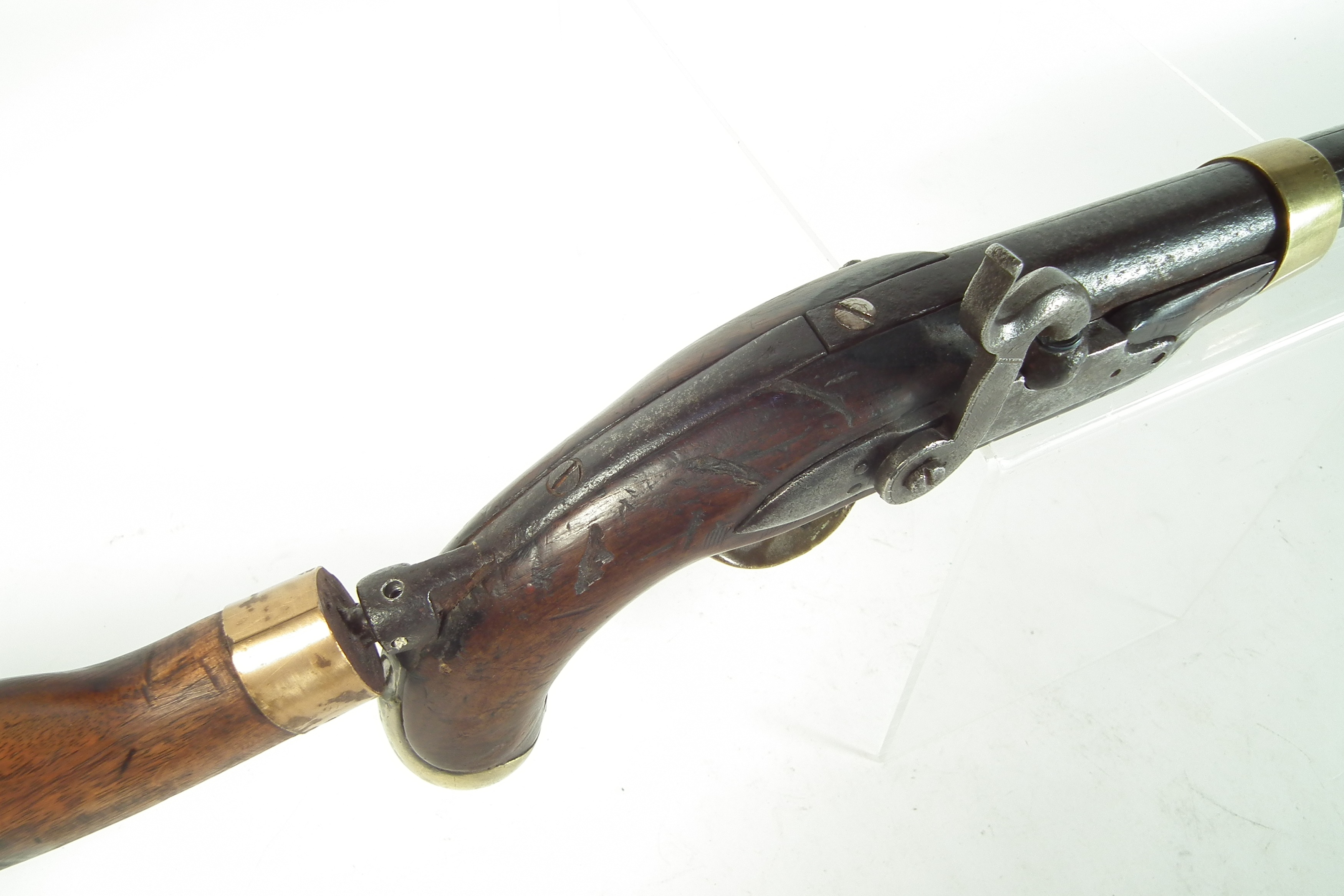 Percussion poacher's gun