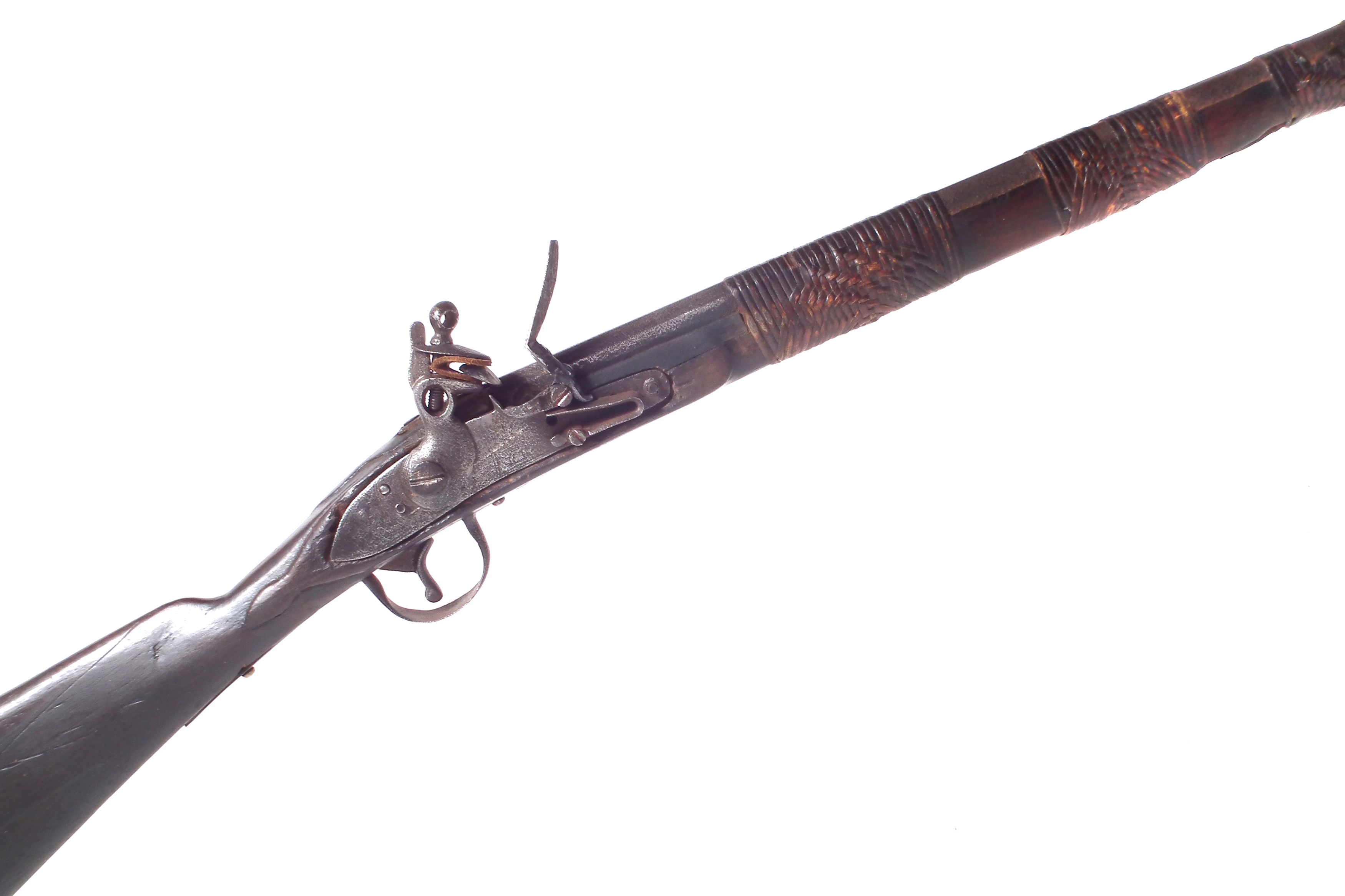 Lot 284 - African flintlock trade musket,