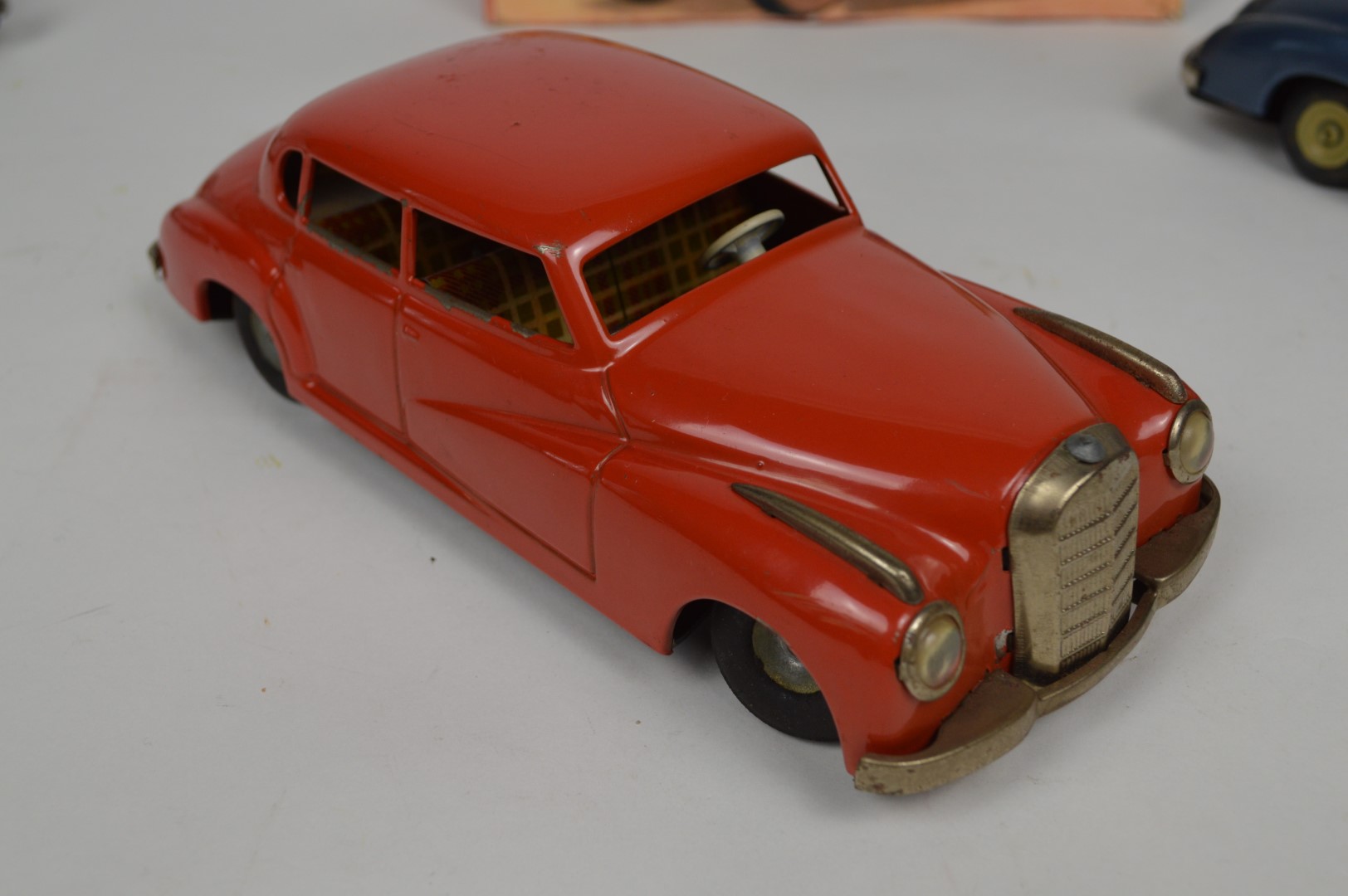 Lot 71 - Three JNF Mercedes Benz 300 tinplate cars