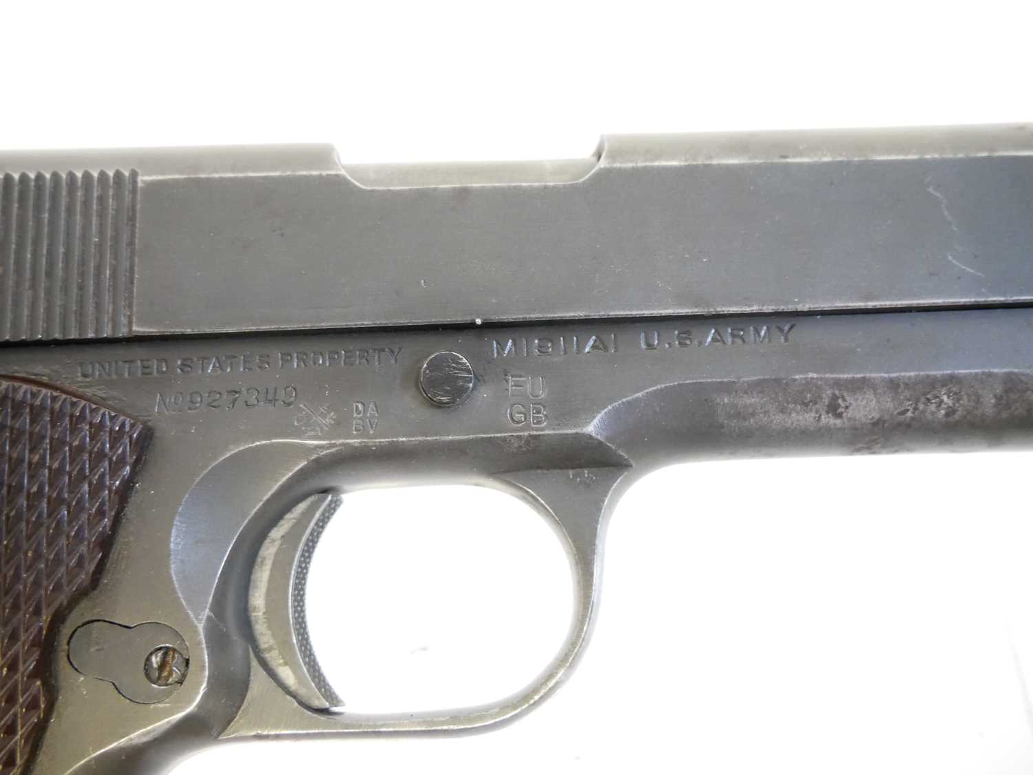 Lot 341 - Colt M1911A1 .45ACP semi automatic pistol