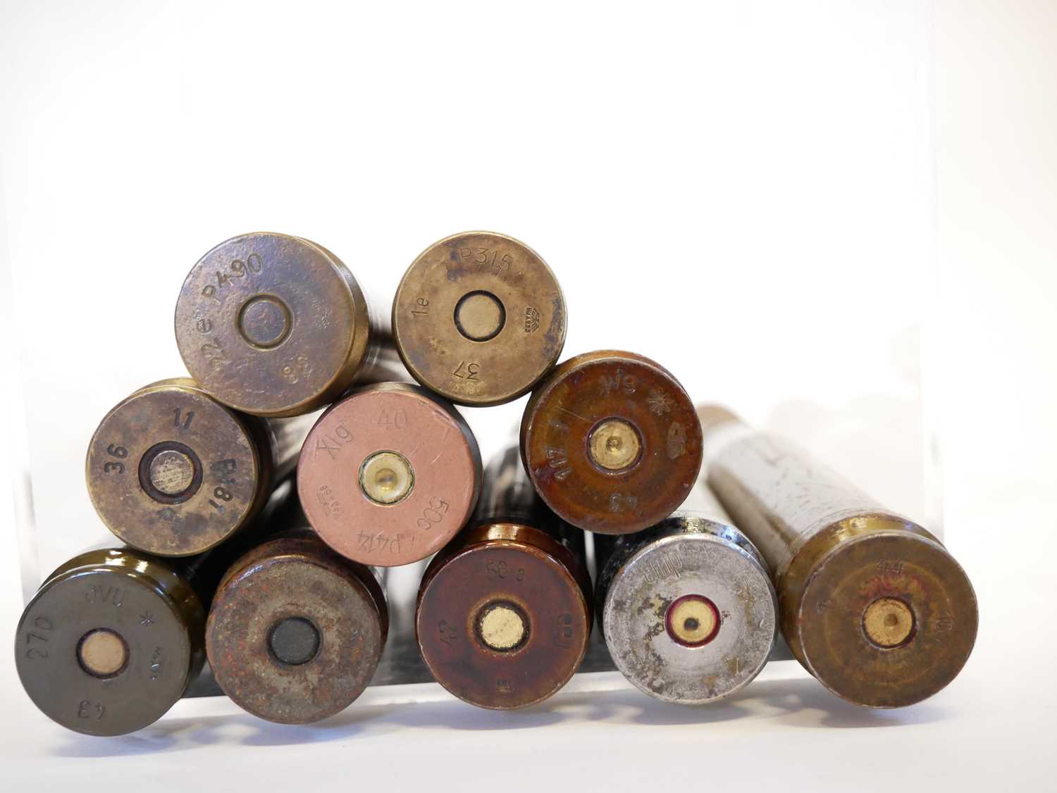 Lot 148 - Ten WWII German 20mm x 138B rounds