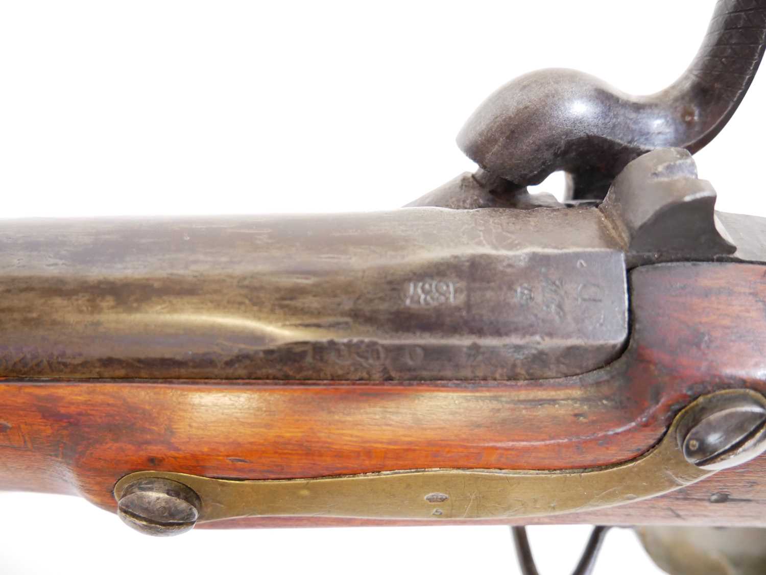 Lot 306 - Prussian M1809 percussion musket