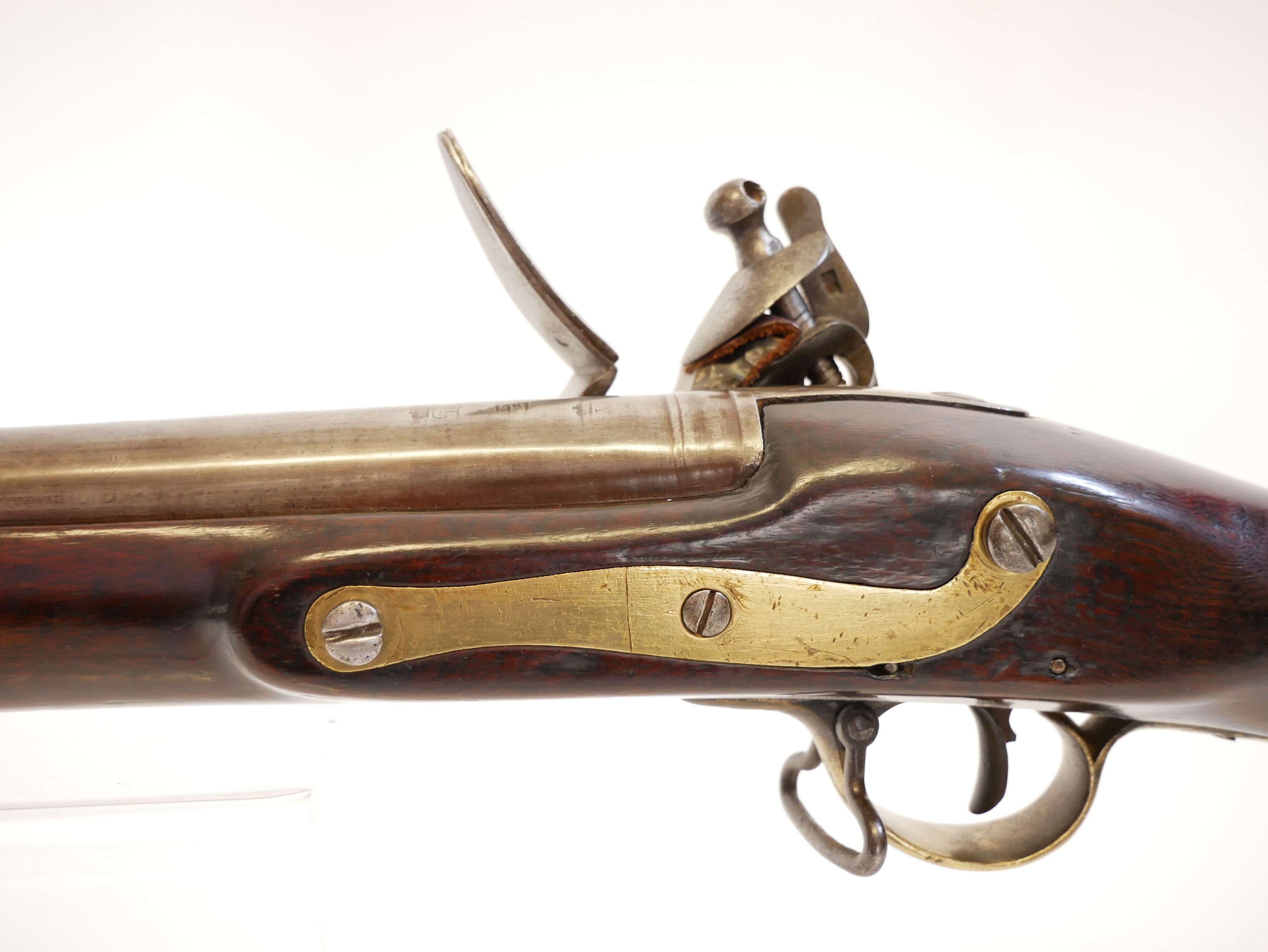 Lot 299 - East India Company Baker pattern musket