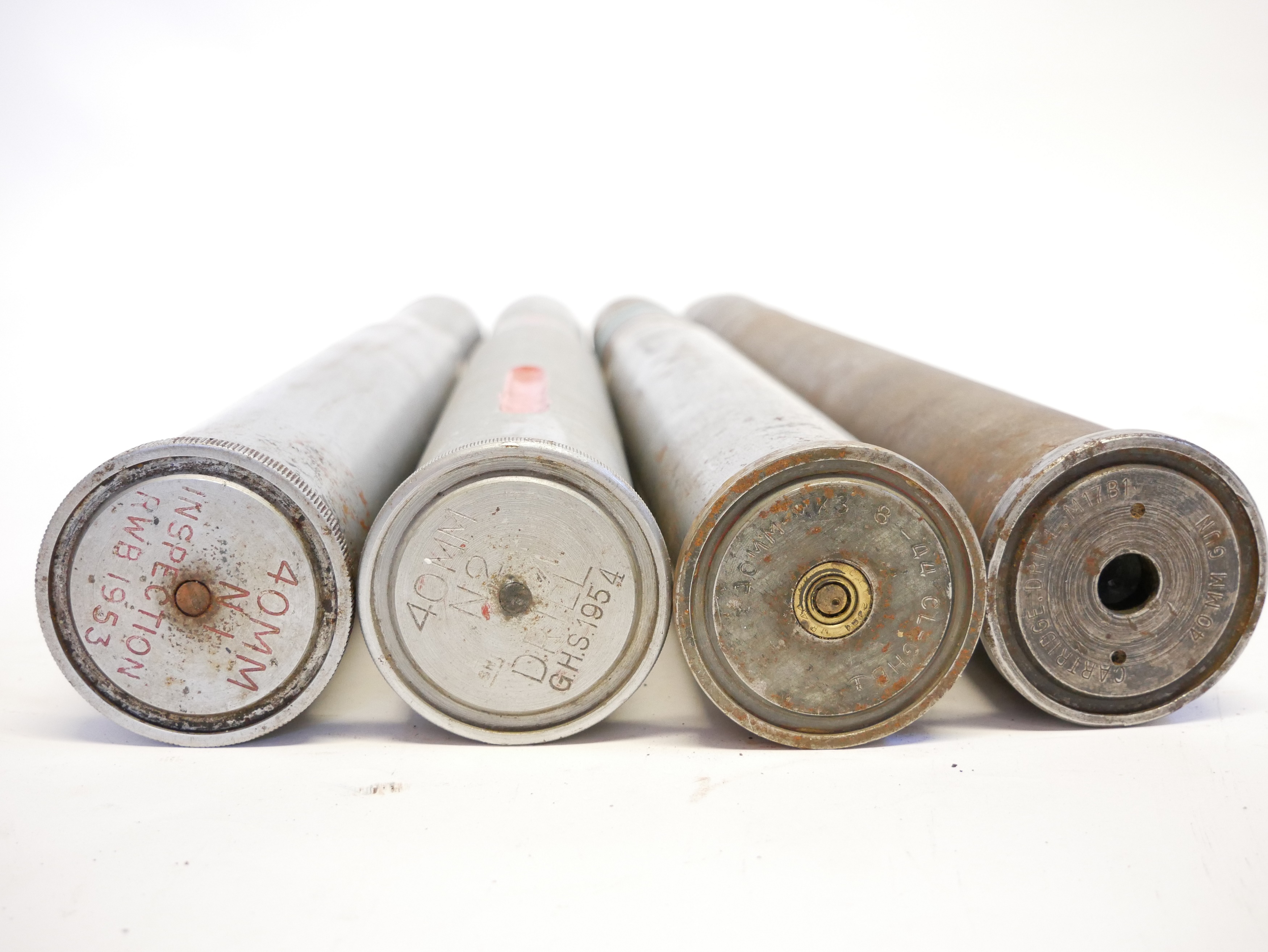 Lot 115 - British 40mm Bofors drill rounds