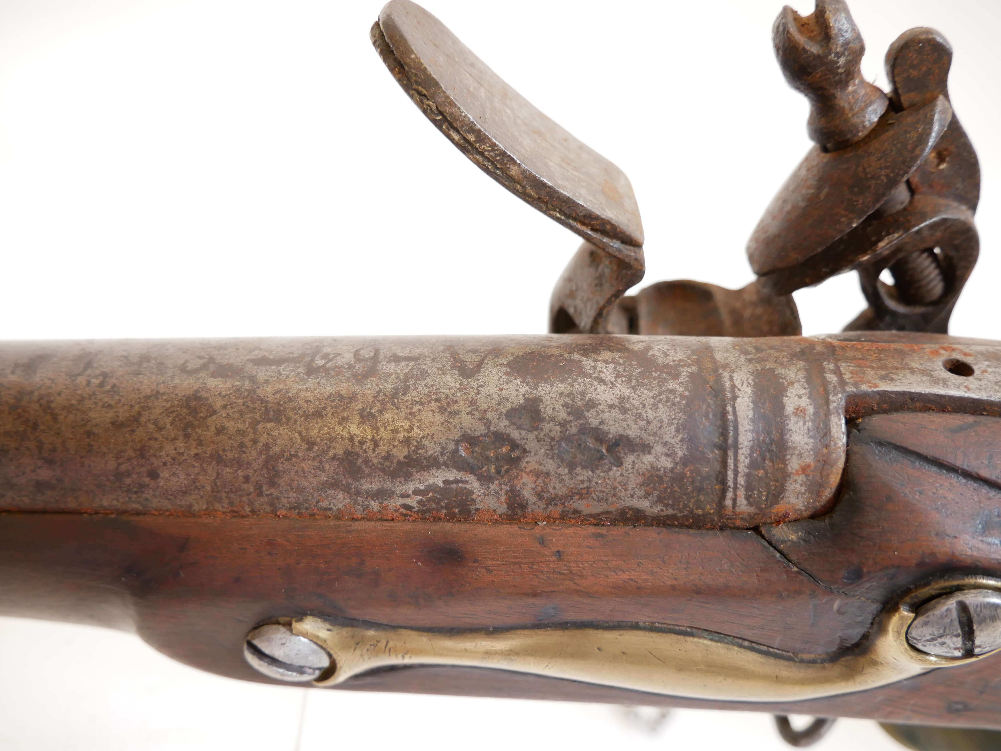 Lot 291 - India pattern 1809 .750 Brown Bess musket