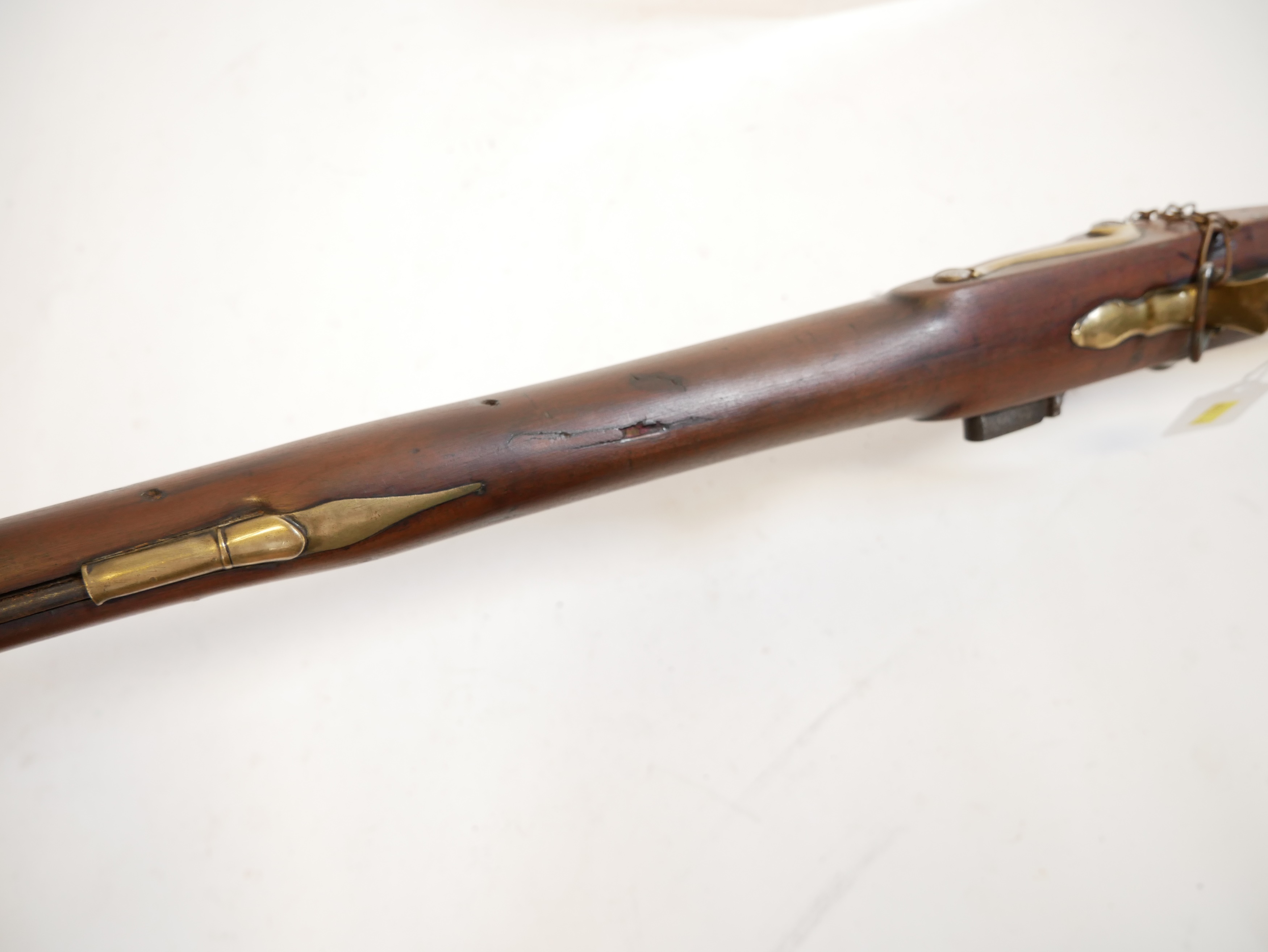 Lot 291 - India pattern 1809 .750 Brown Bess musket