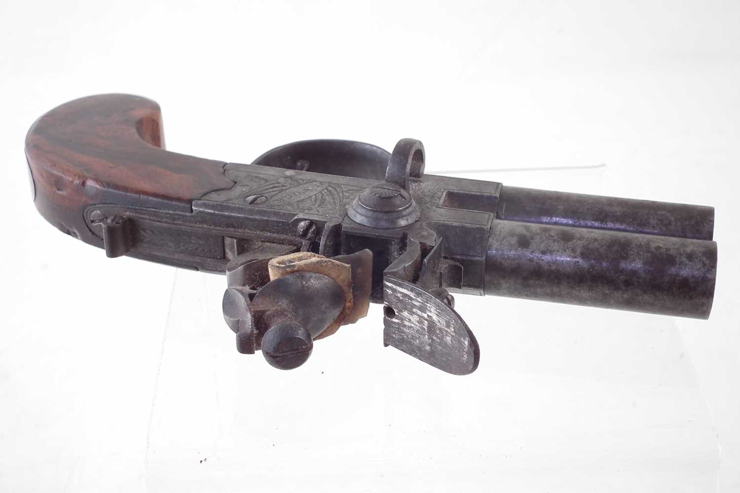 Lot 208 - Henry Nock flintlock 120 bore double barrel