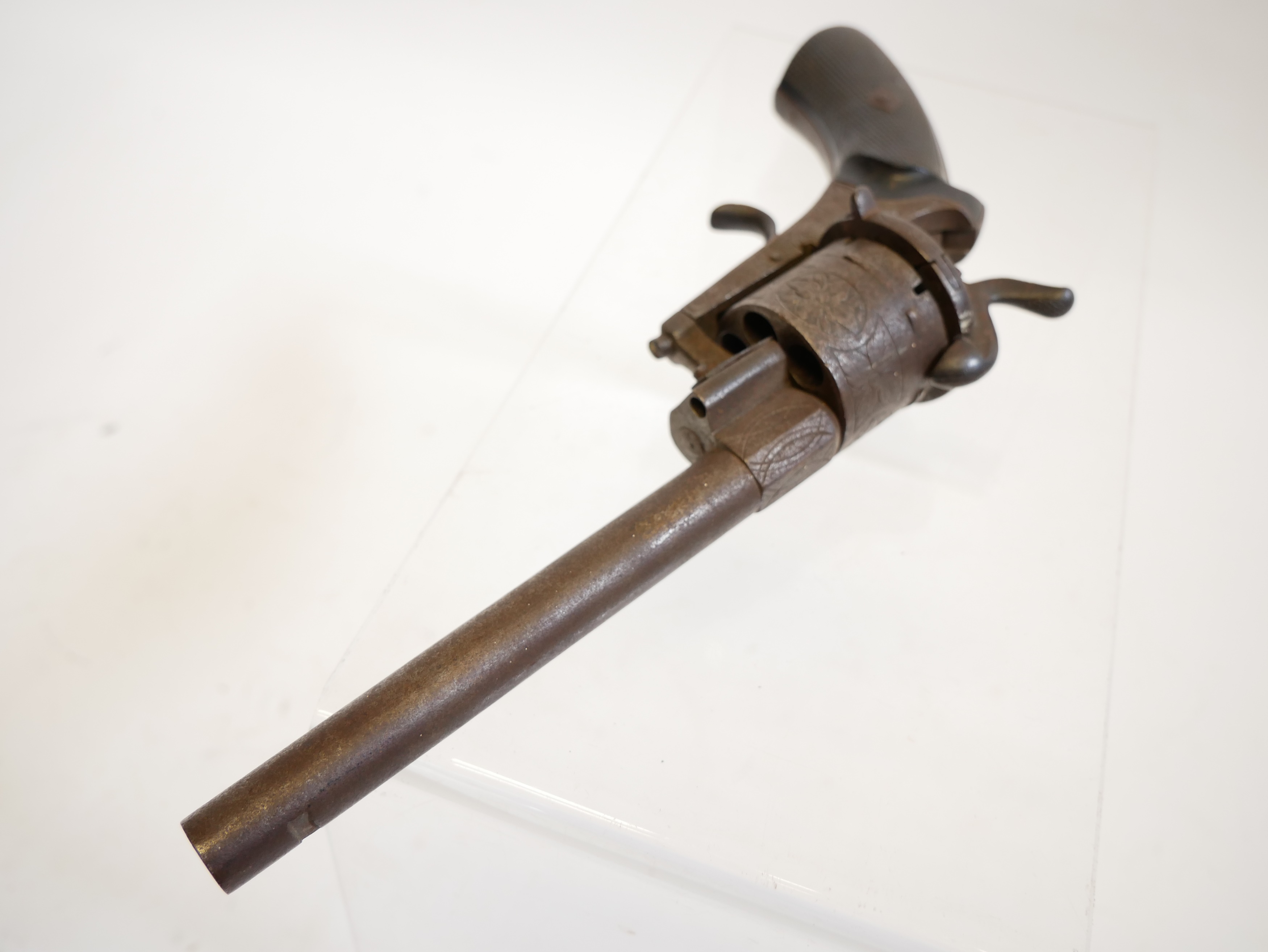 Lot 239 - 11mm pinfire revolver