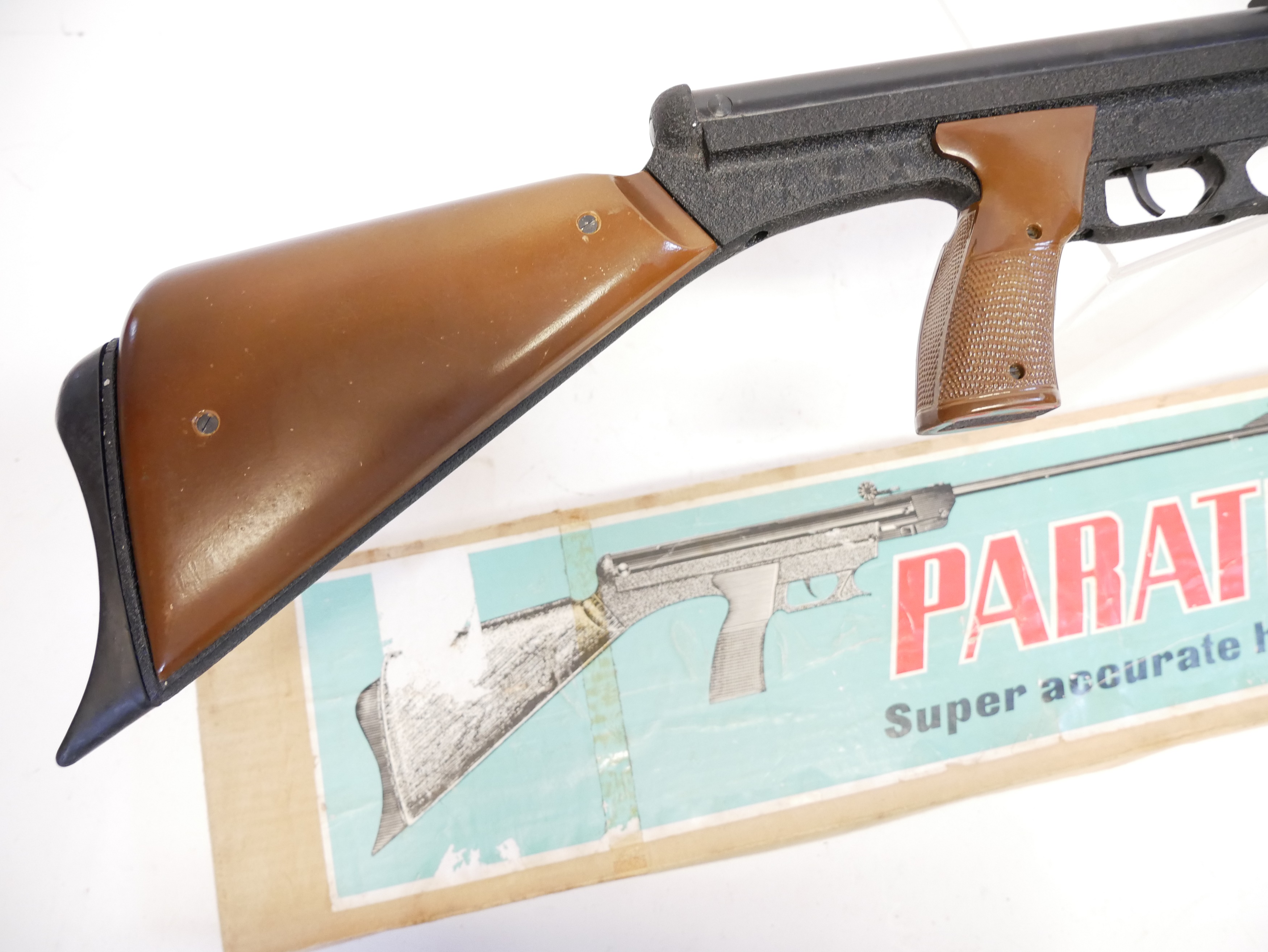 Lot 172 - ASI Paratrooper boxed air rifle