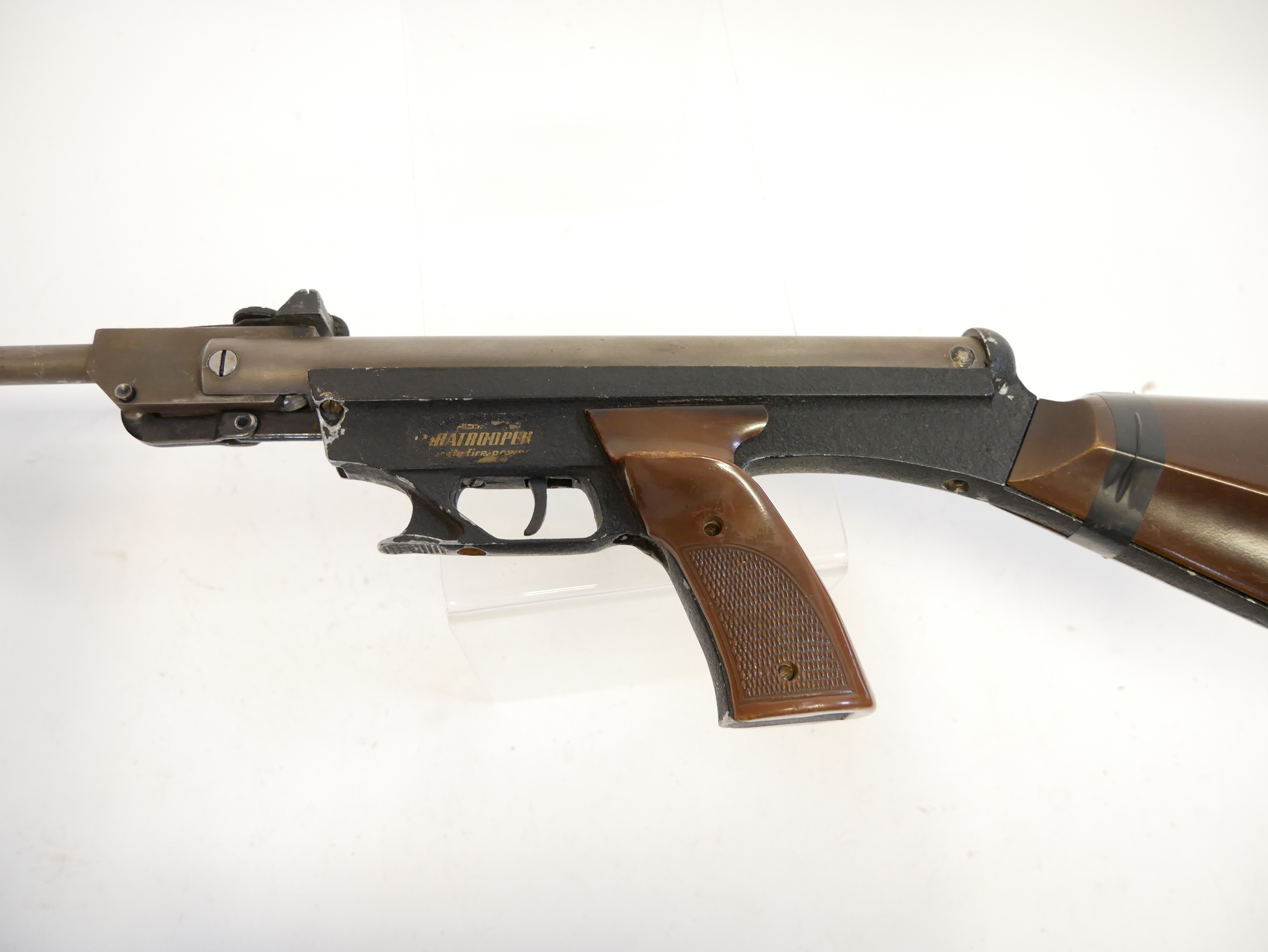Lot 173 - ASI Paratrooper air rifle