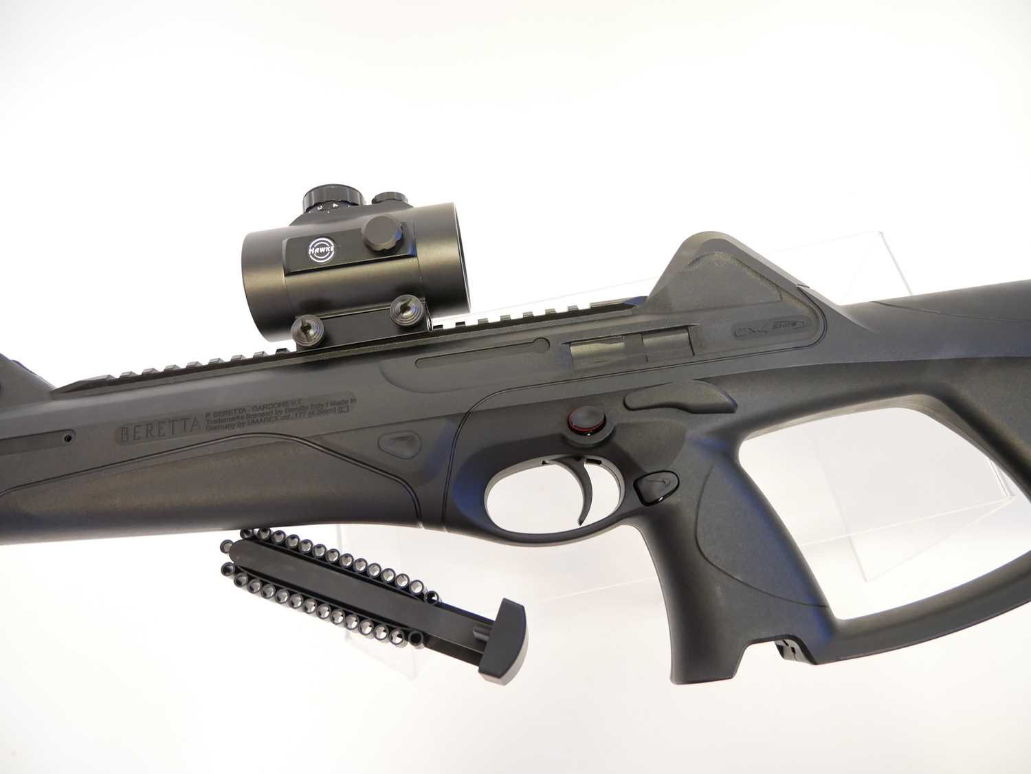 Lot 168 - Beretta C4 Storm .177 air rifle with hawke