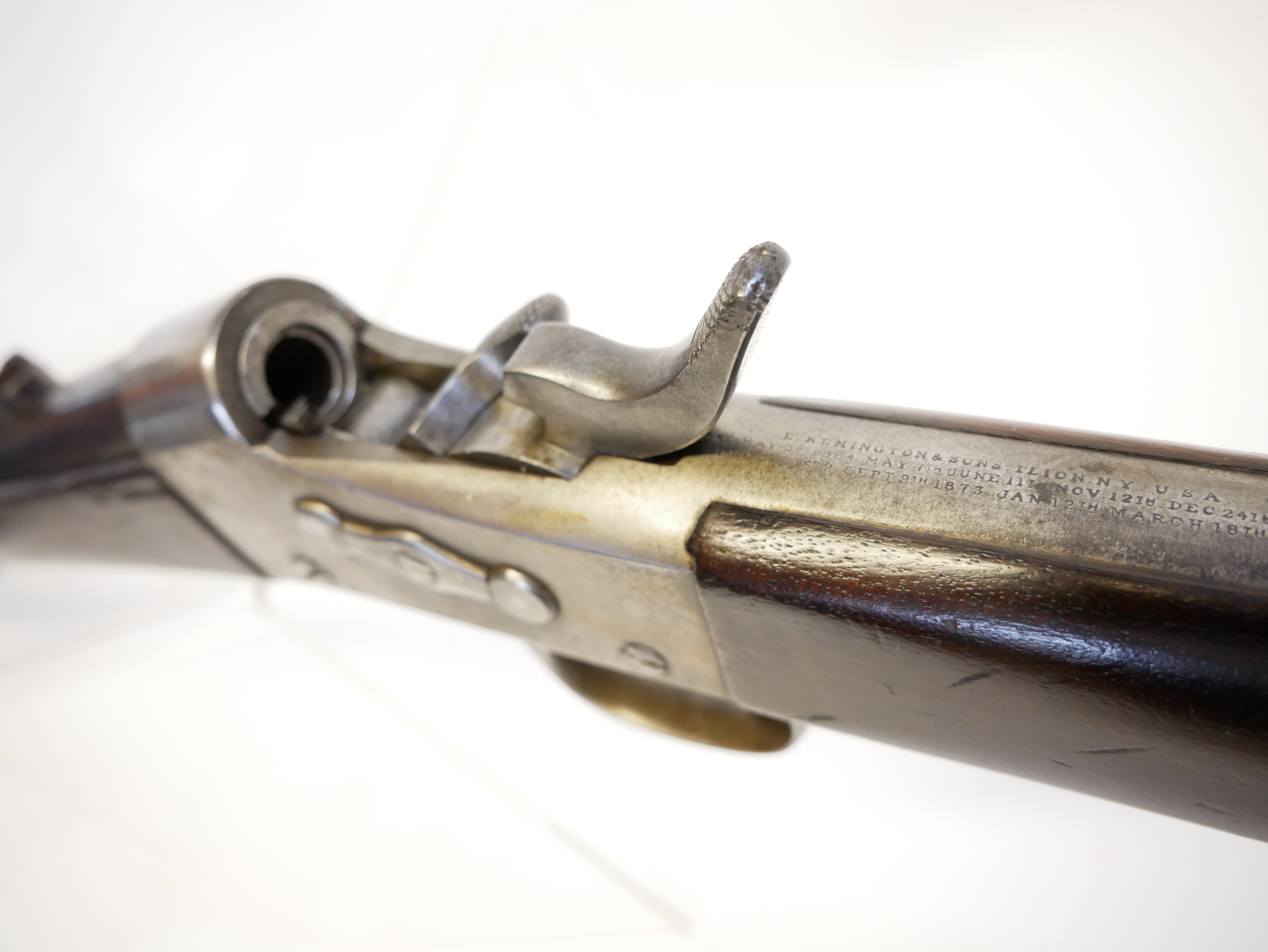 Lot 39 - Remington Rolling block .43 Spanish rifle
