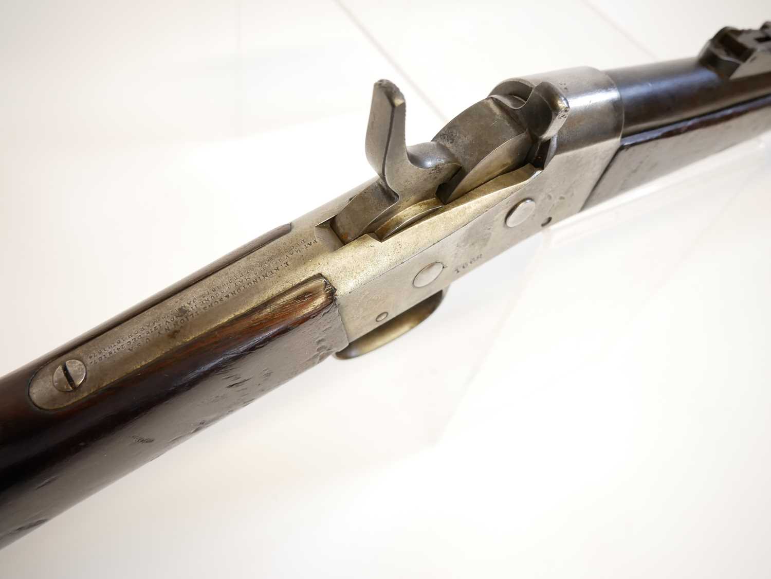 Lot 39 - Remington Rolling block .43 Spanish rifle