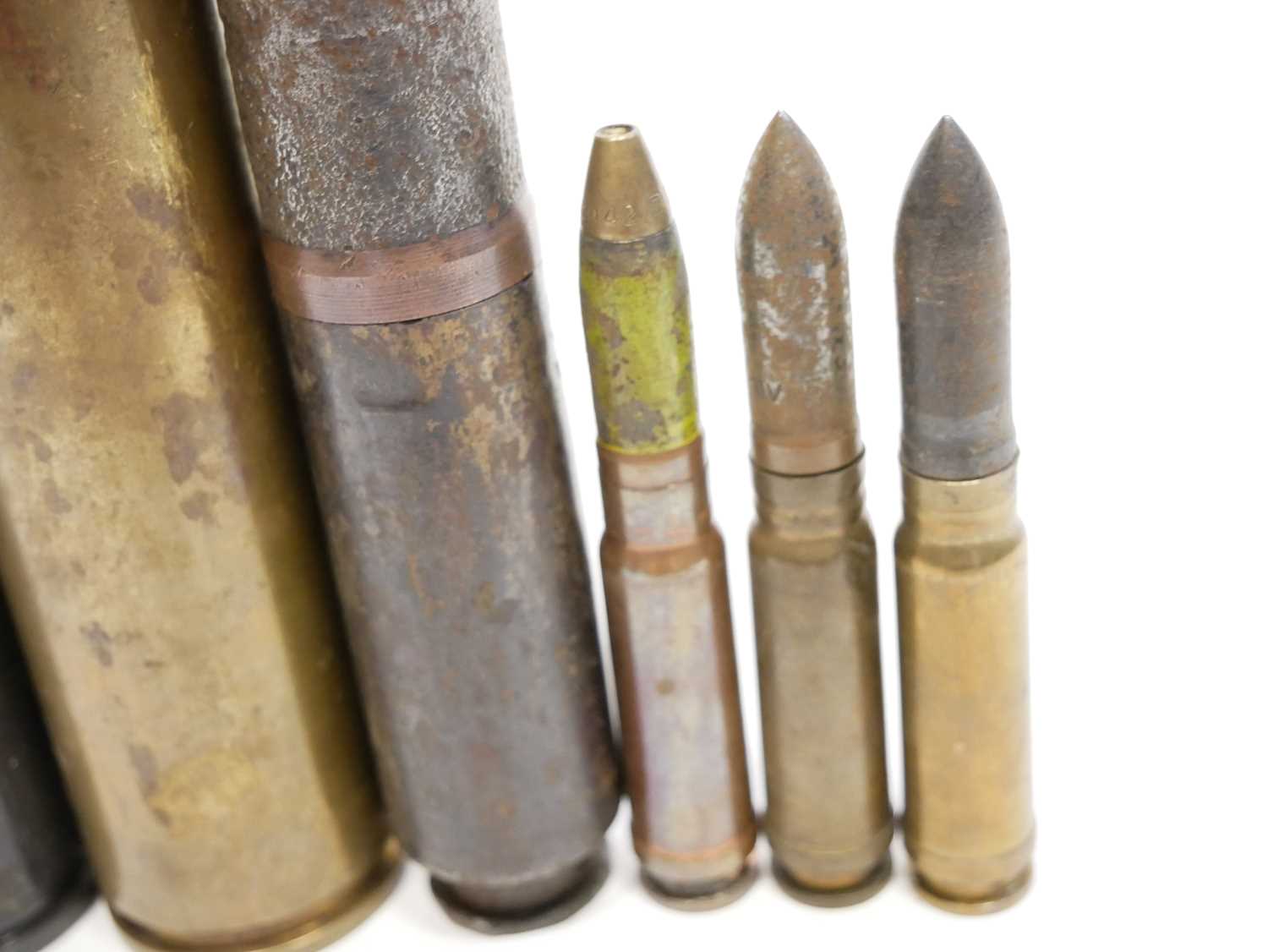 Lot 339 - Six inert rounds