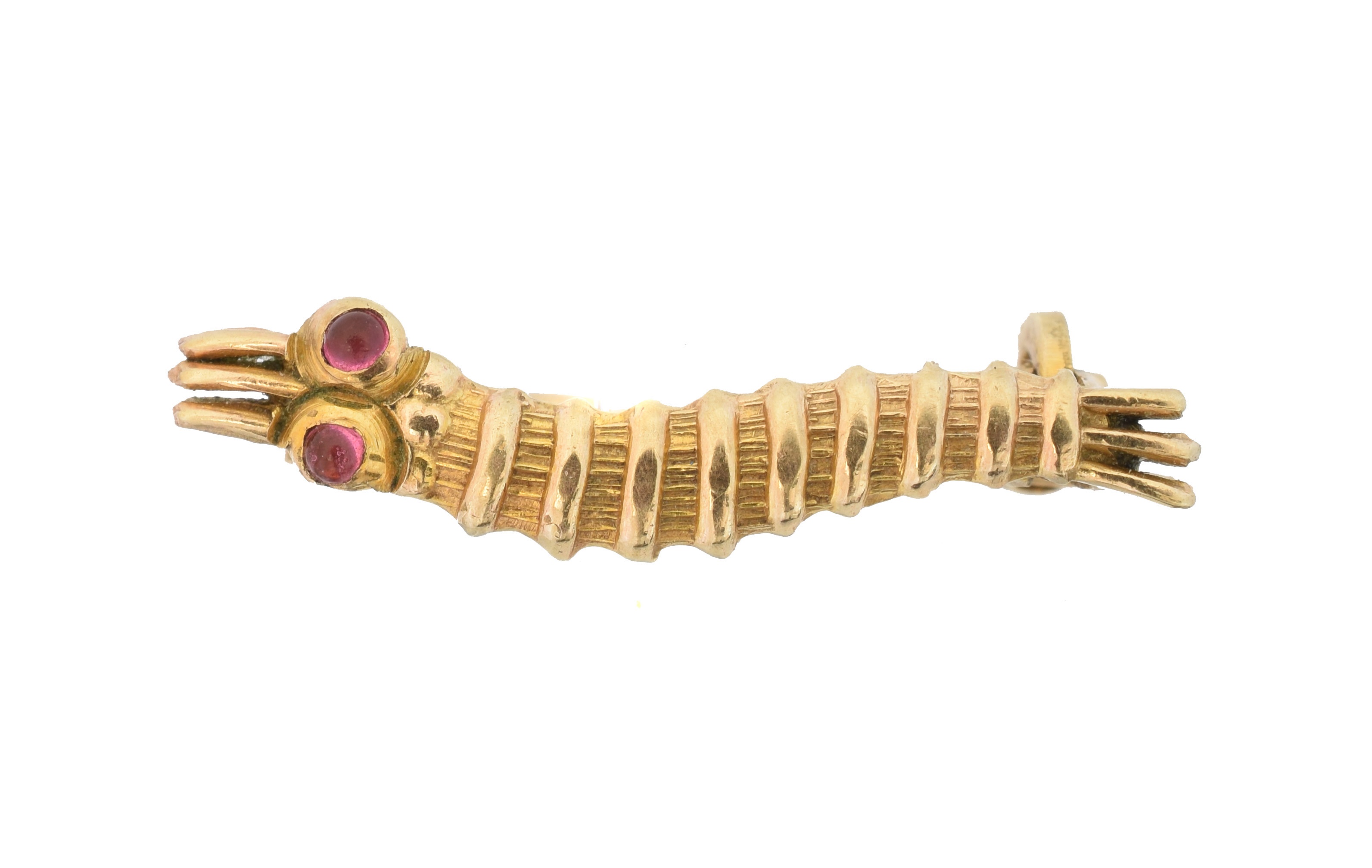 Lot 8 - A WWII 'Caterpillar Club' pin,