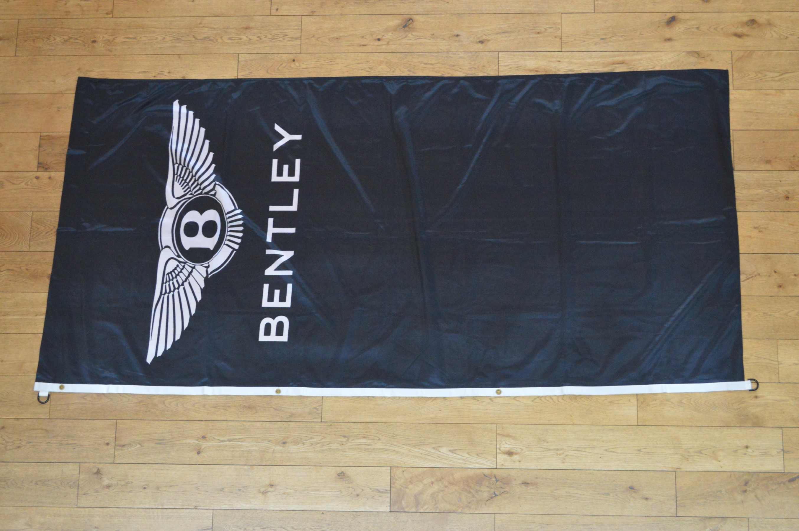 Lot 173 - Two Bentley Flags, large advertising banner