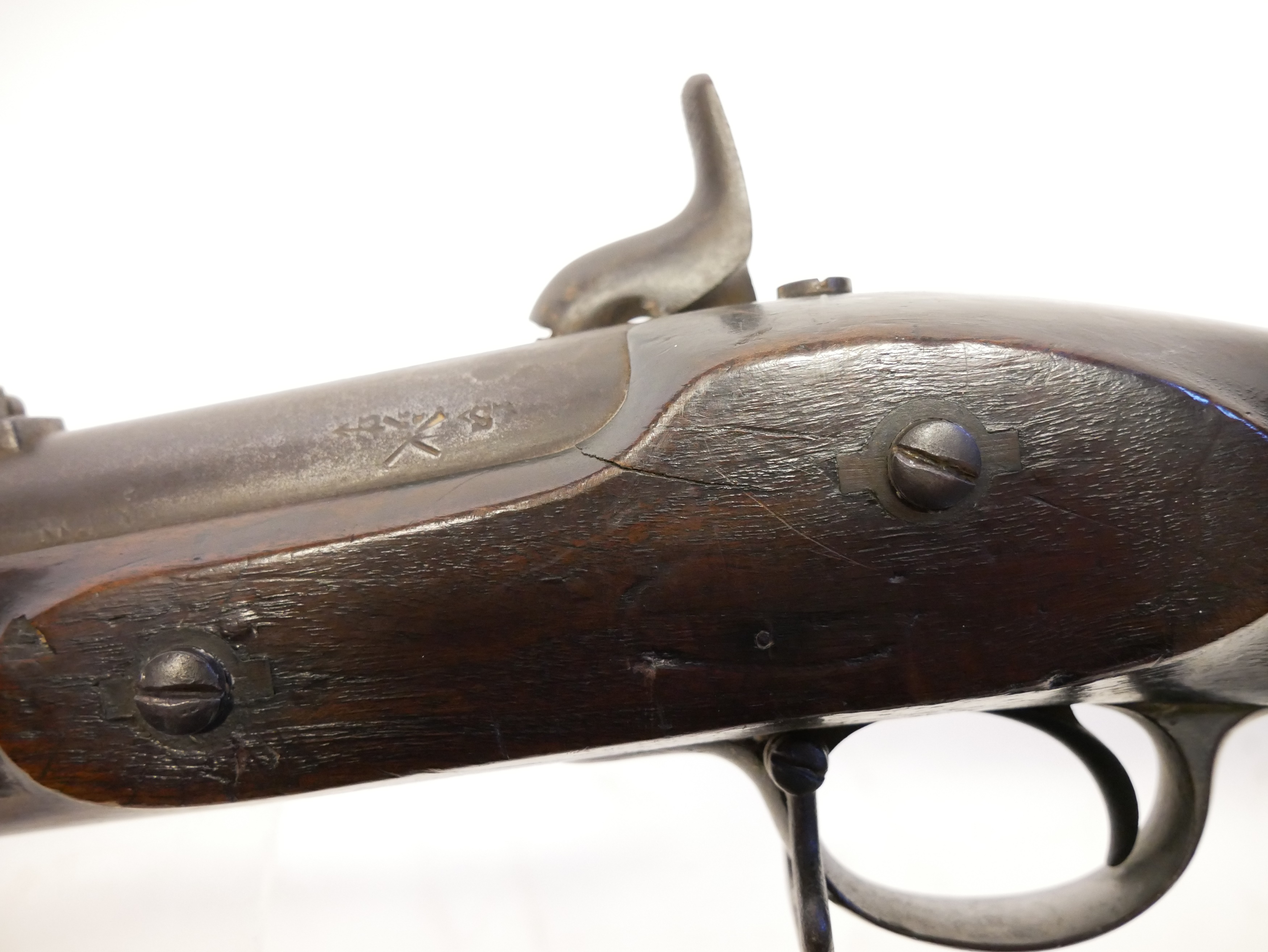 Lot 32 - Pattern 1842 percussion rifle musket and