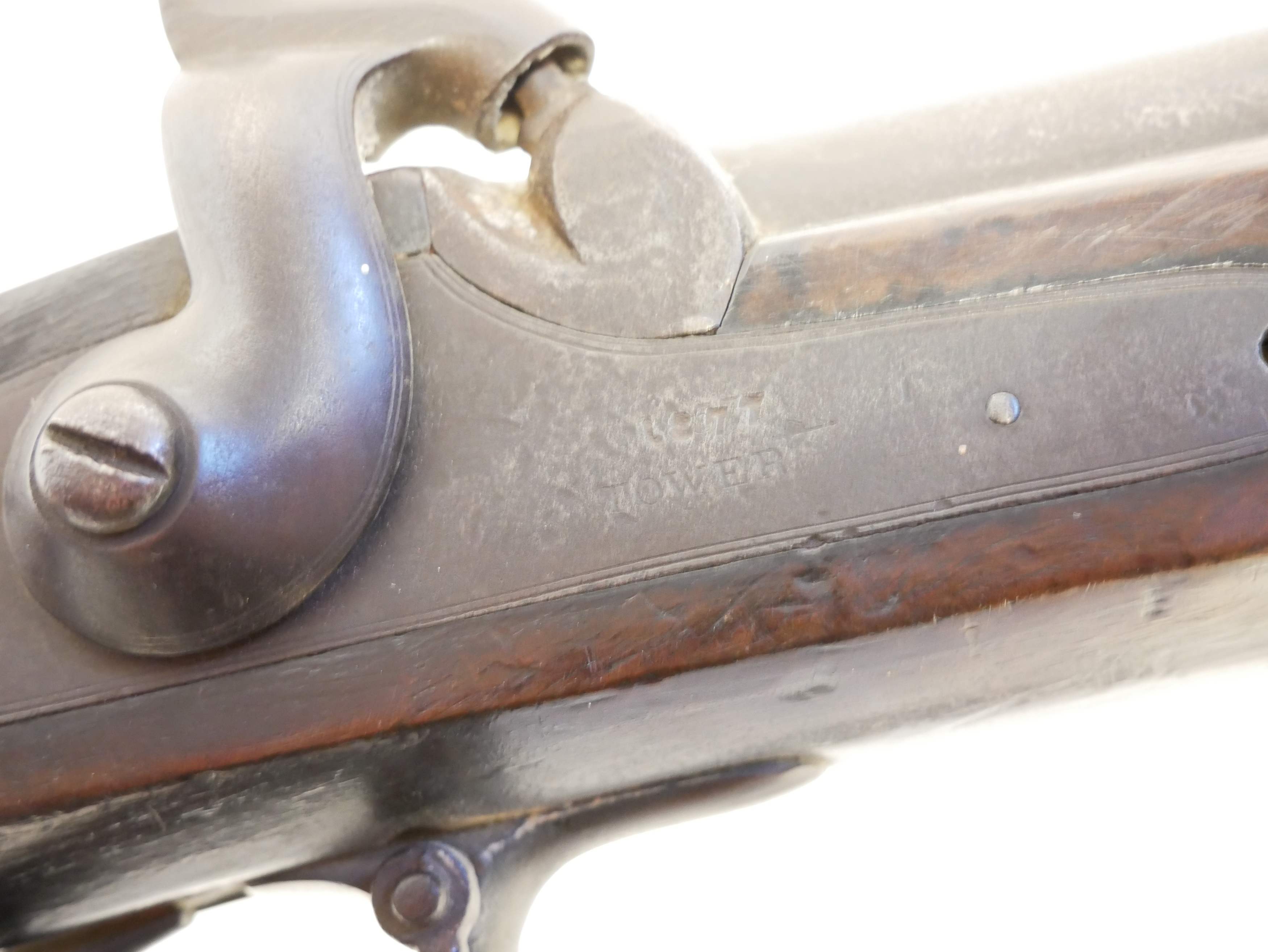 Lot 32 - Pattern 1842 percussion rifle musket and