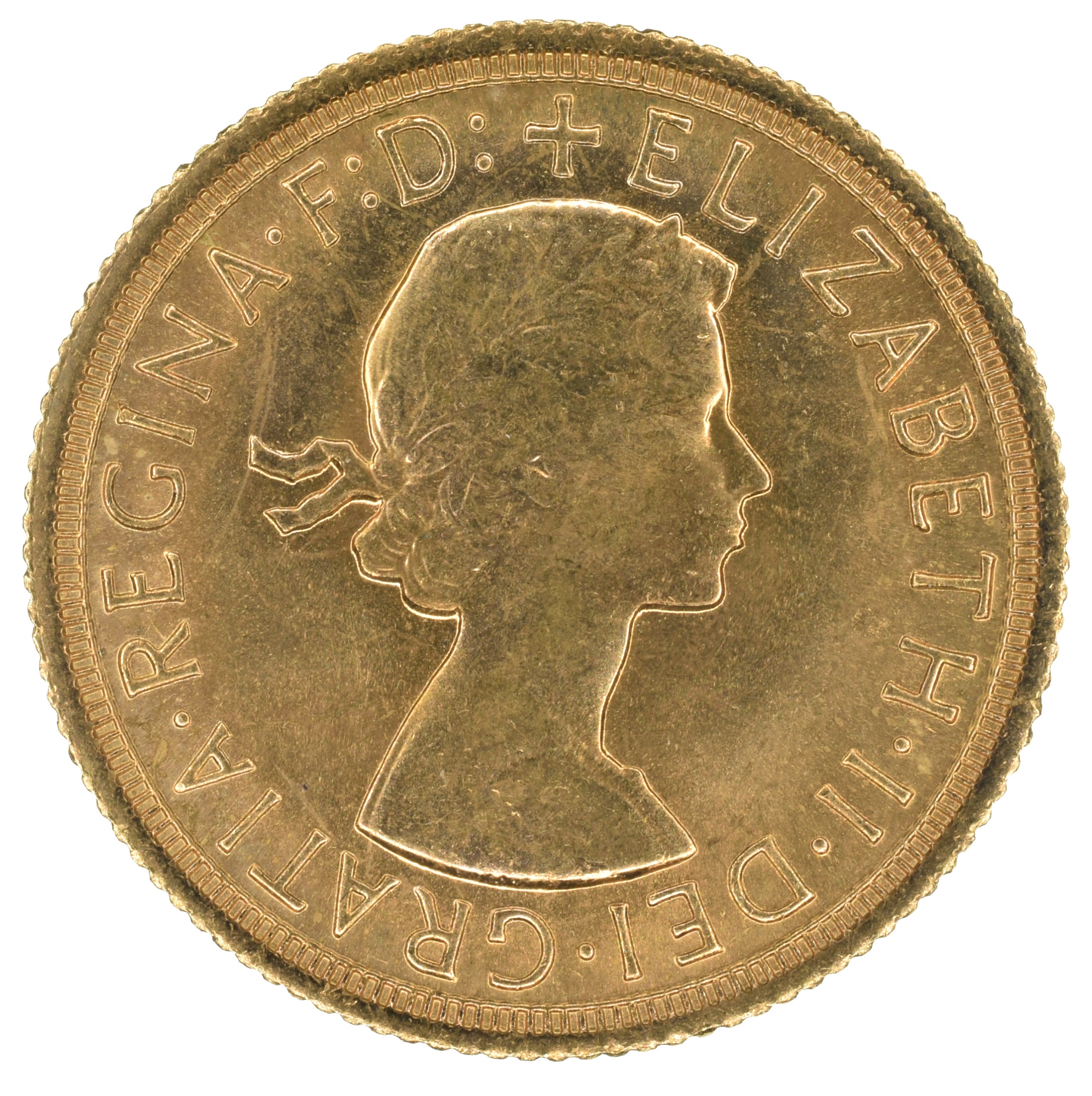Lot 38 - Queen Elizabeth II, Sovereign, 1968.