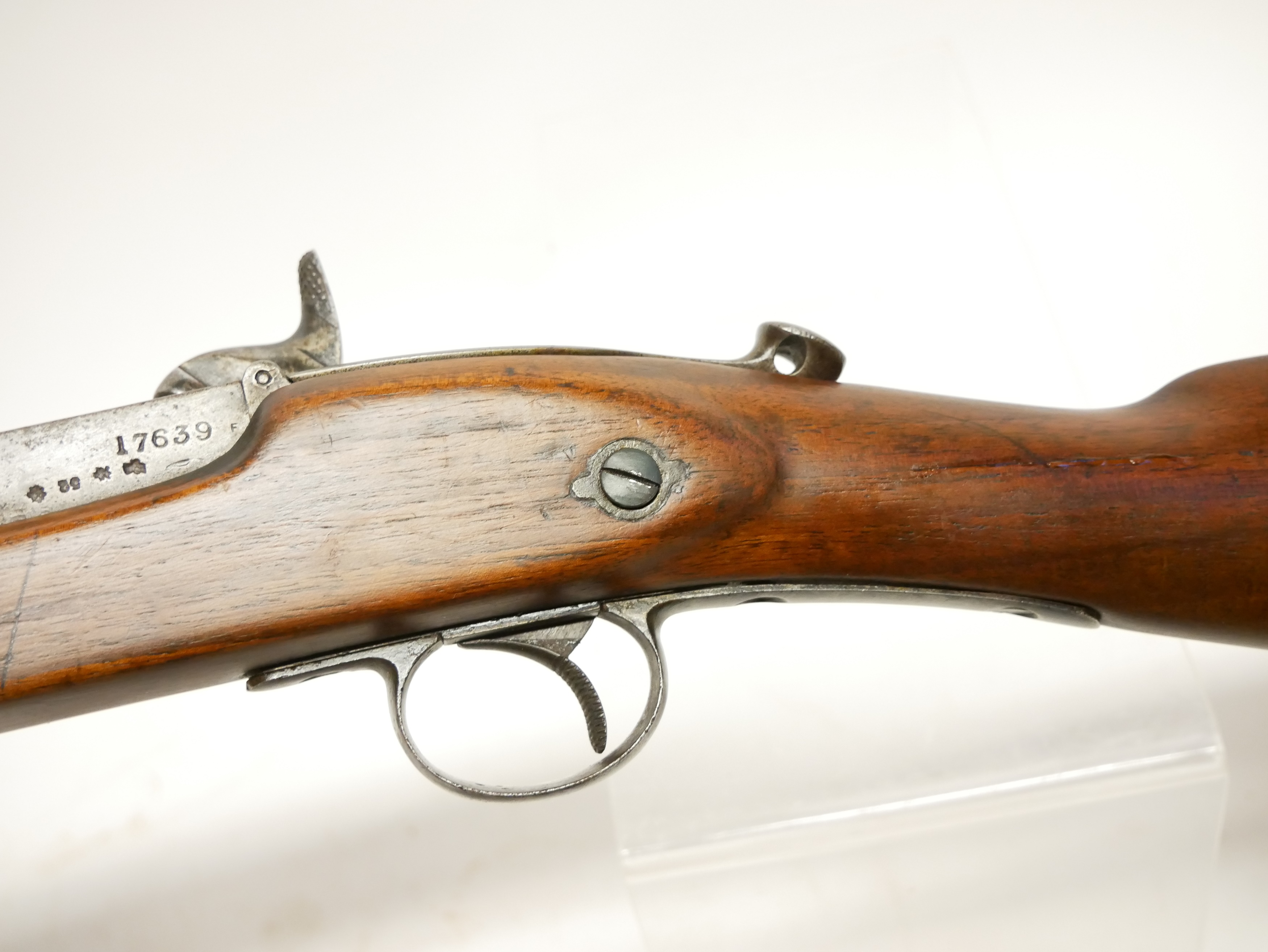 Lot 24 - Westley Richards Monkey Tail carbine