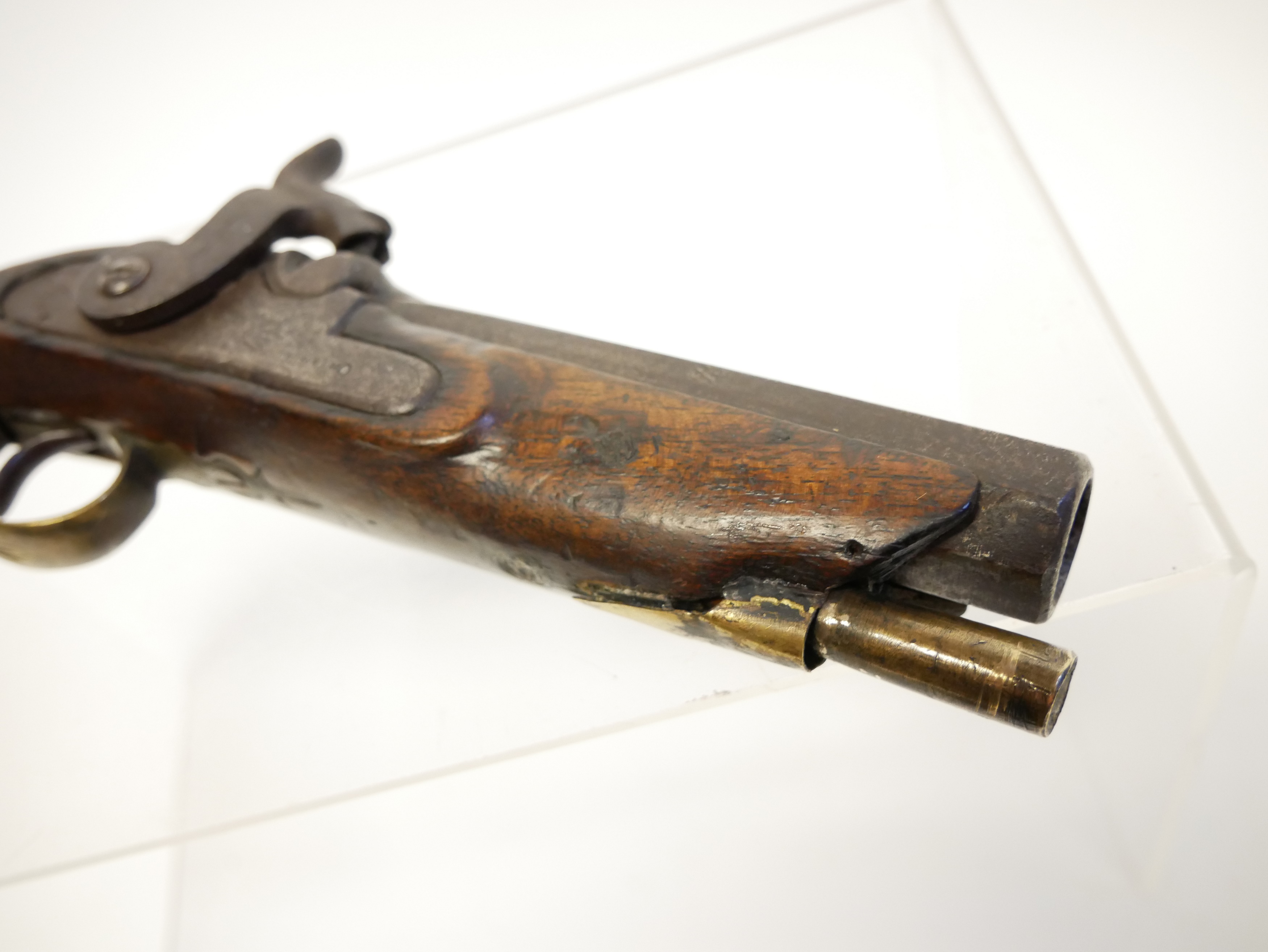Lot 3 - 17 bore percussion 'Man Stopper' pistol