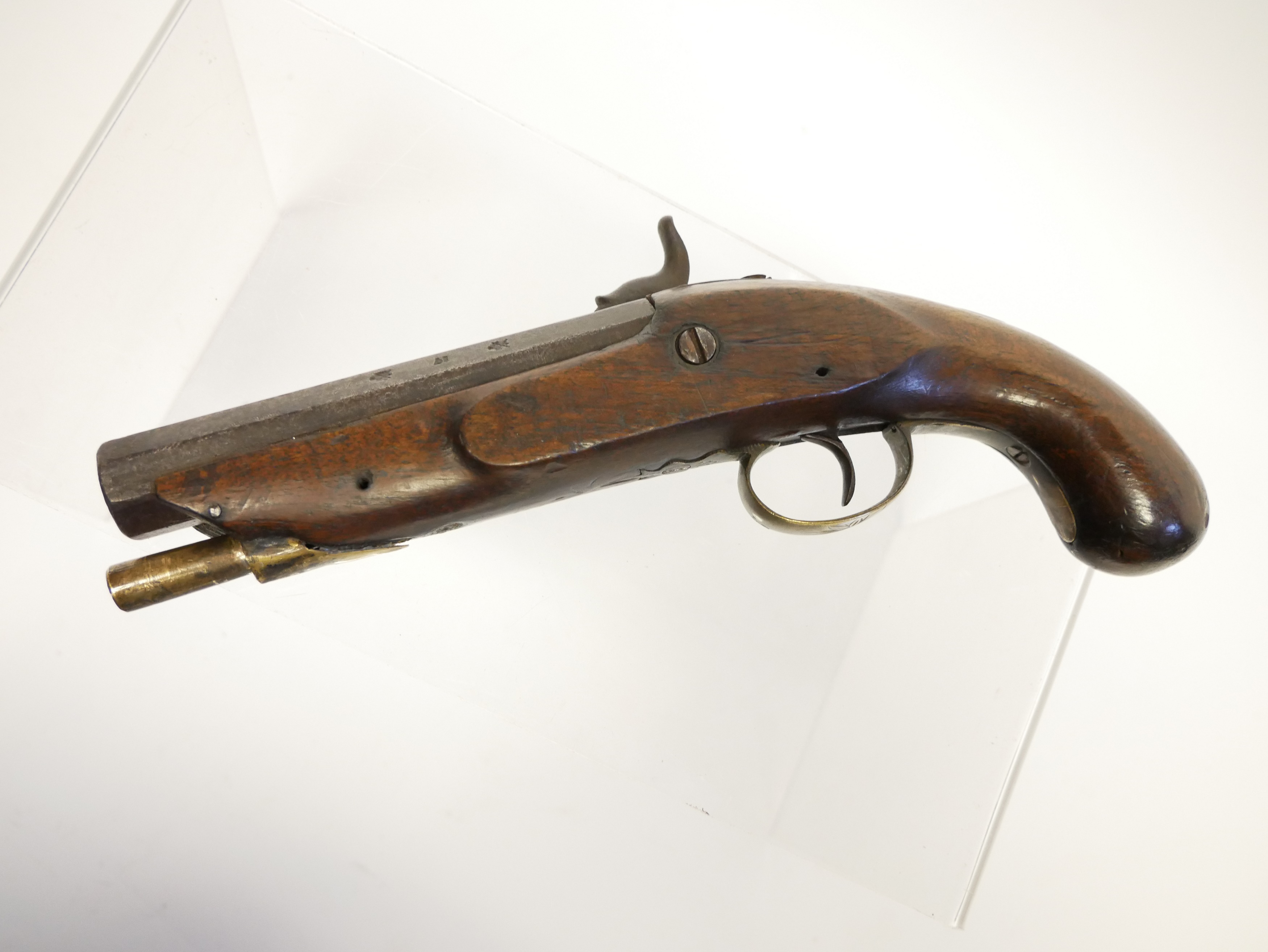 Lot 3 - 17 bore percussion 'Man Stopper' pistol