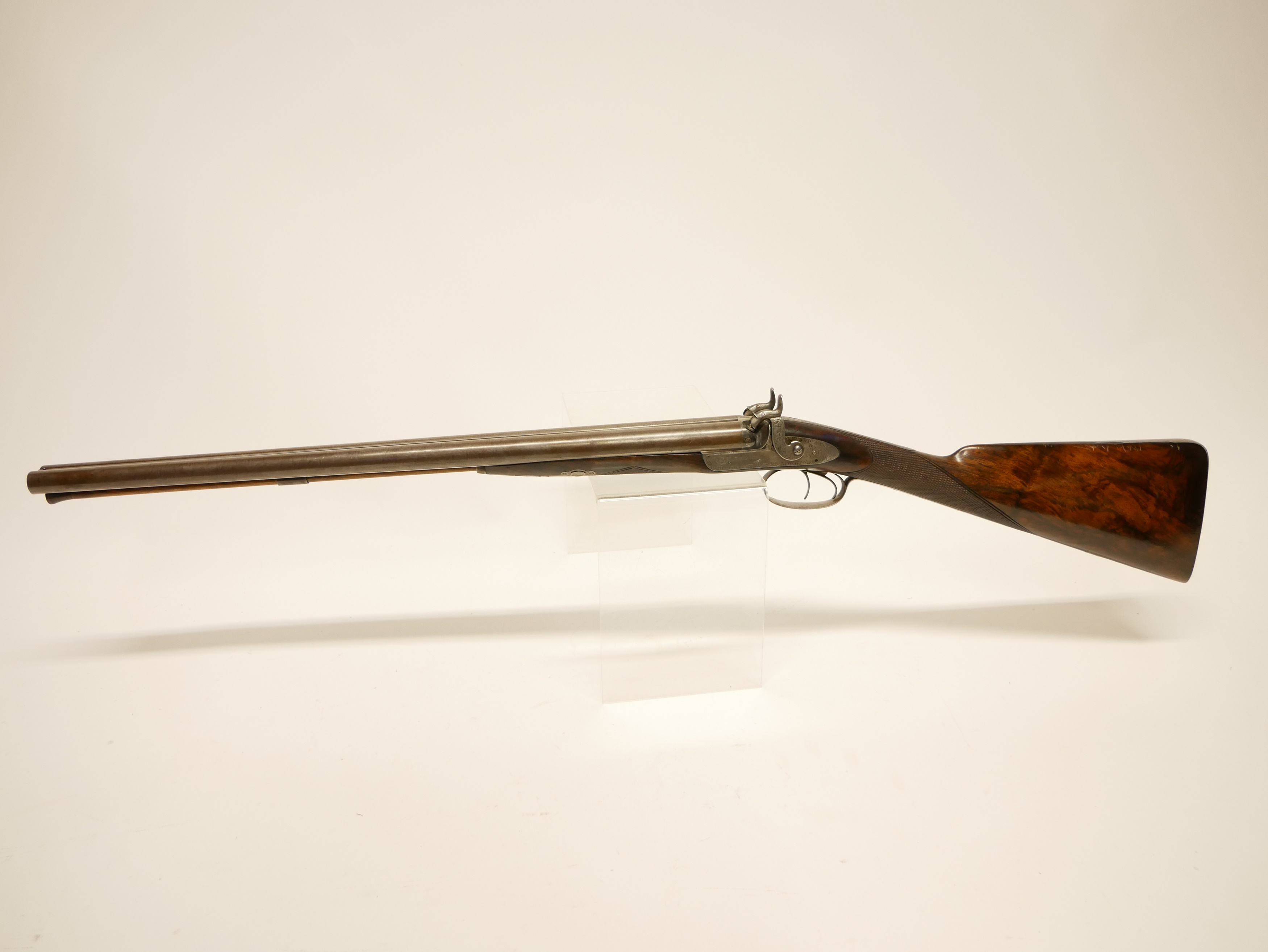 Lot 40 - Alex Martin Glasgow double percussion shotgun