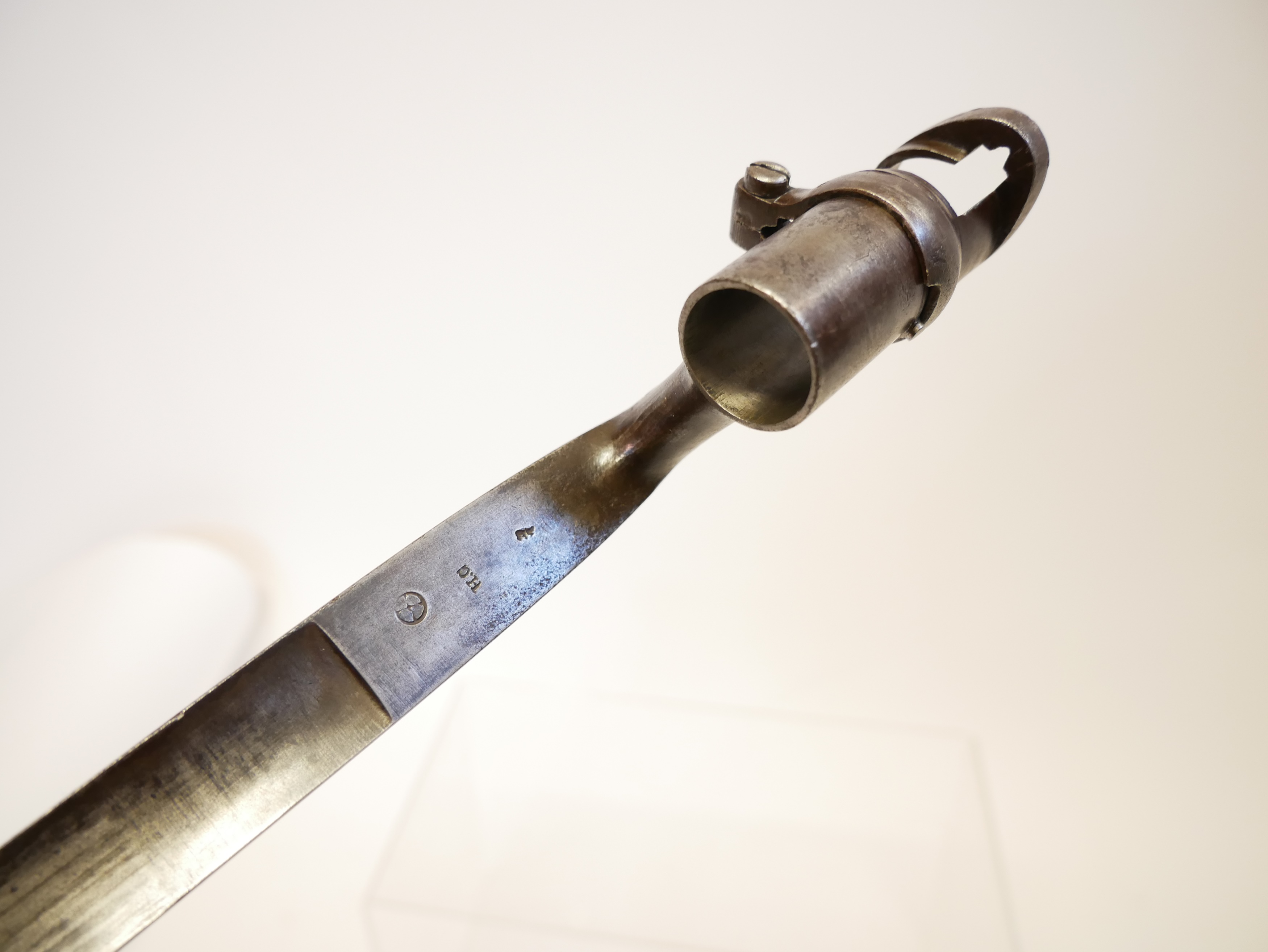 Lot 306 - Swedish Navy socket bayonet