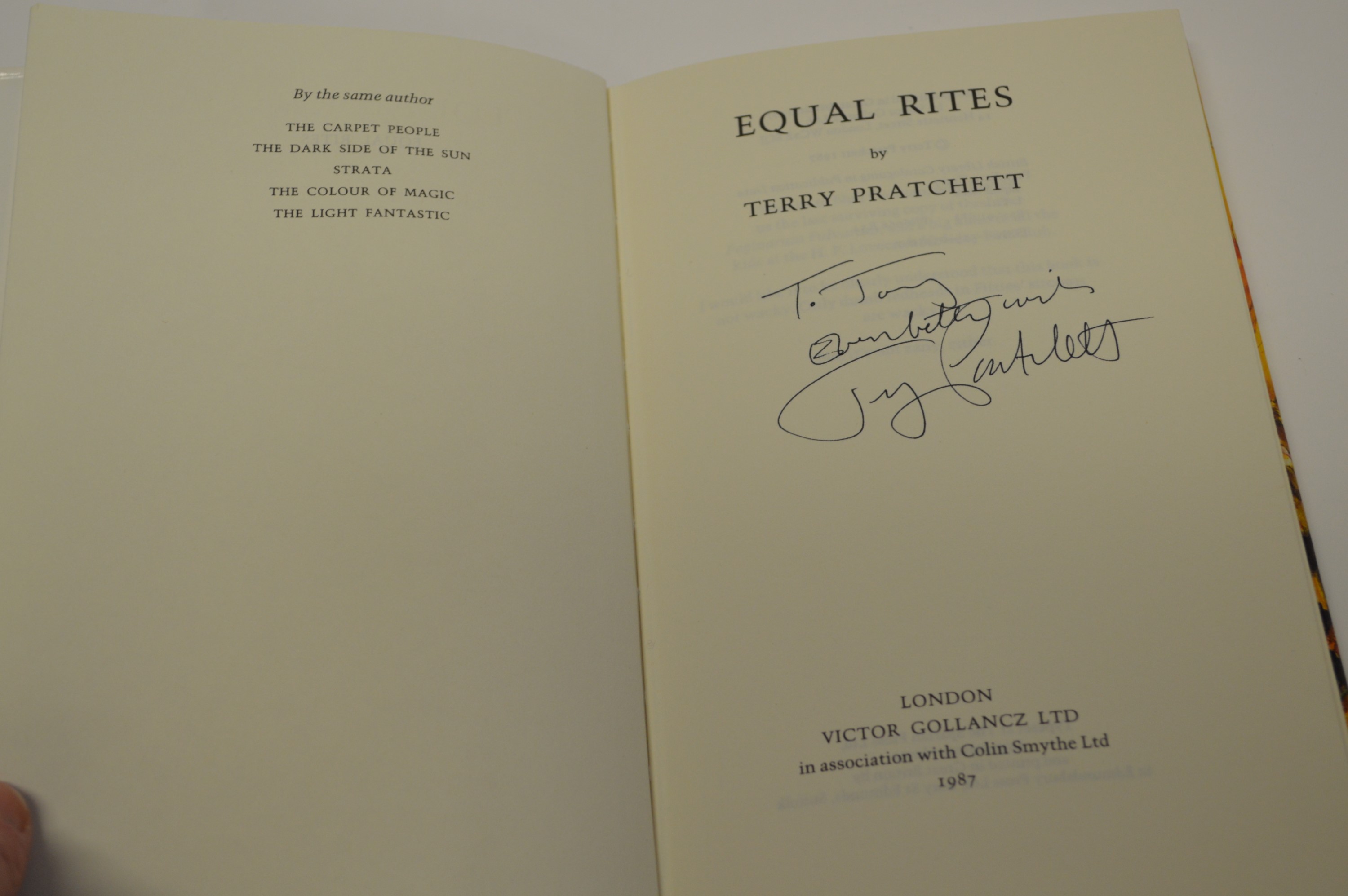 Lot 42 - Equal Rites