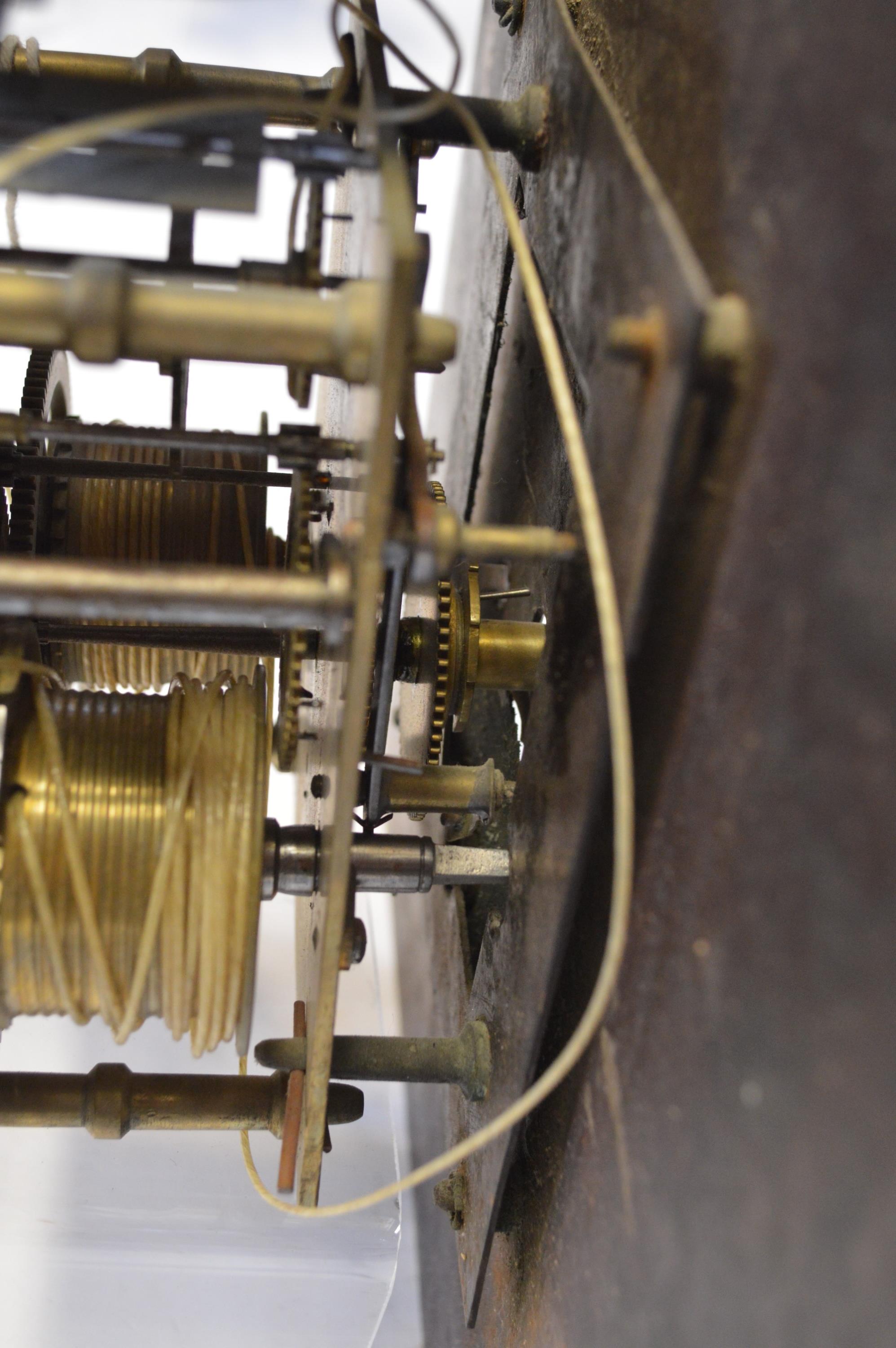 Lot 297 - Two 8-day longcase clock movements