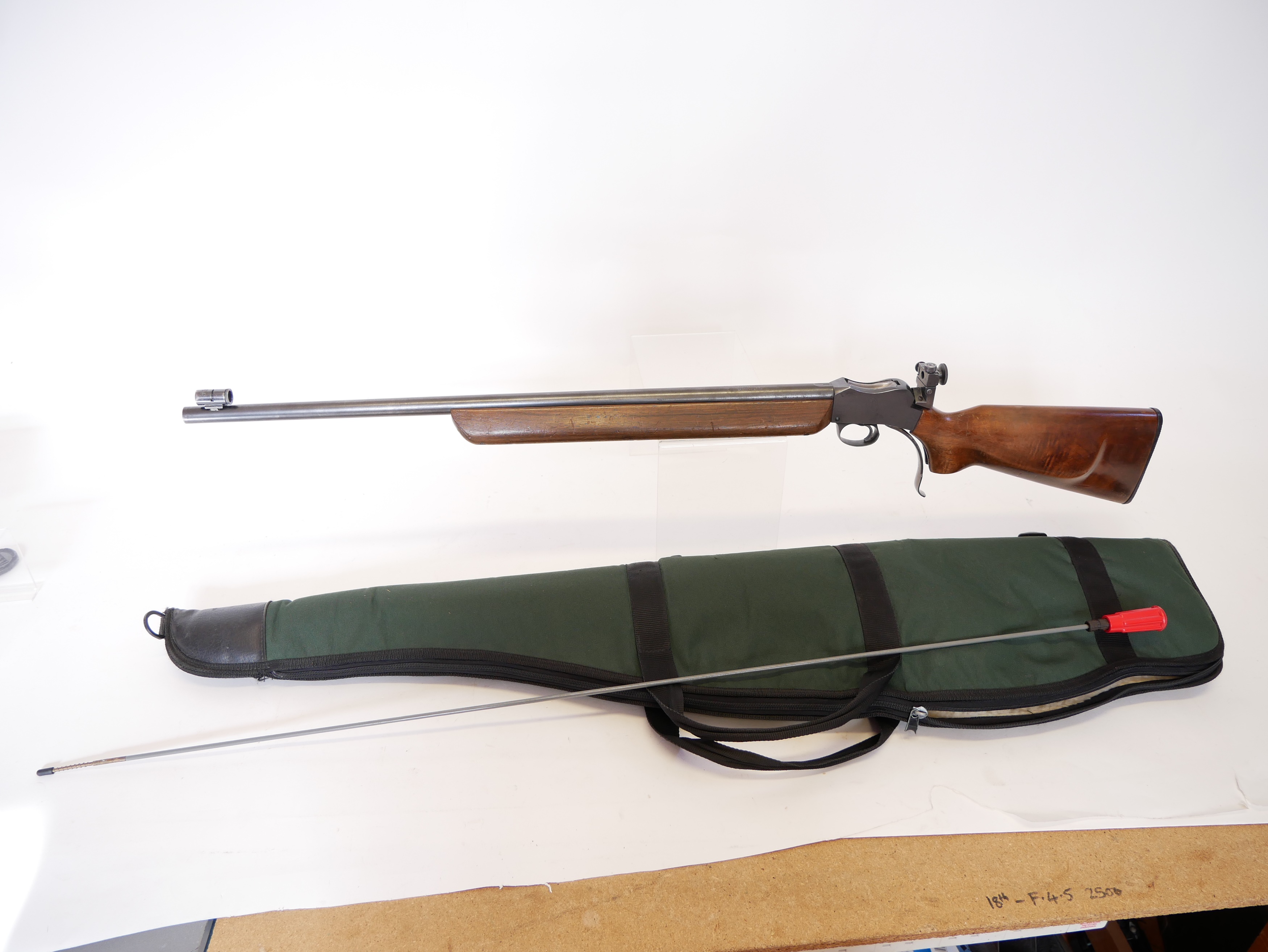 Lot 88 - BSA martini action target rifle .22lr LICENCE