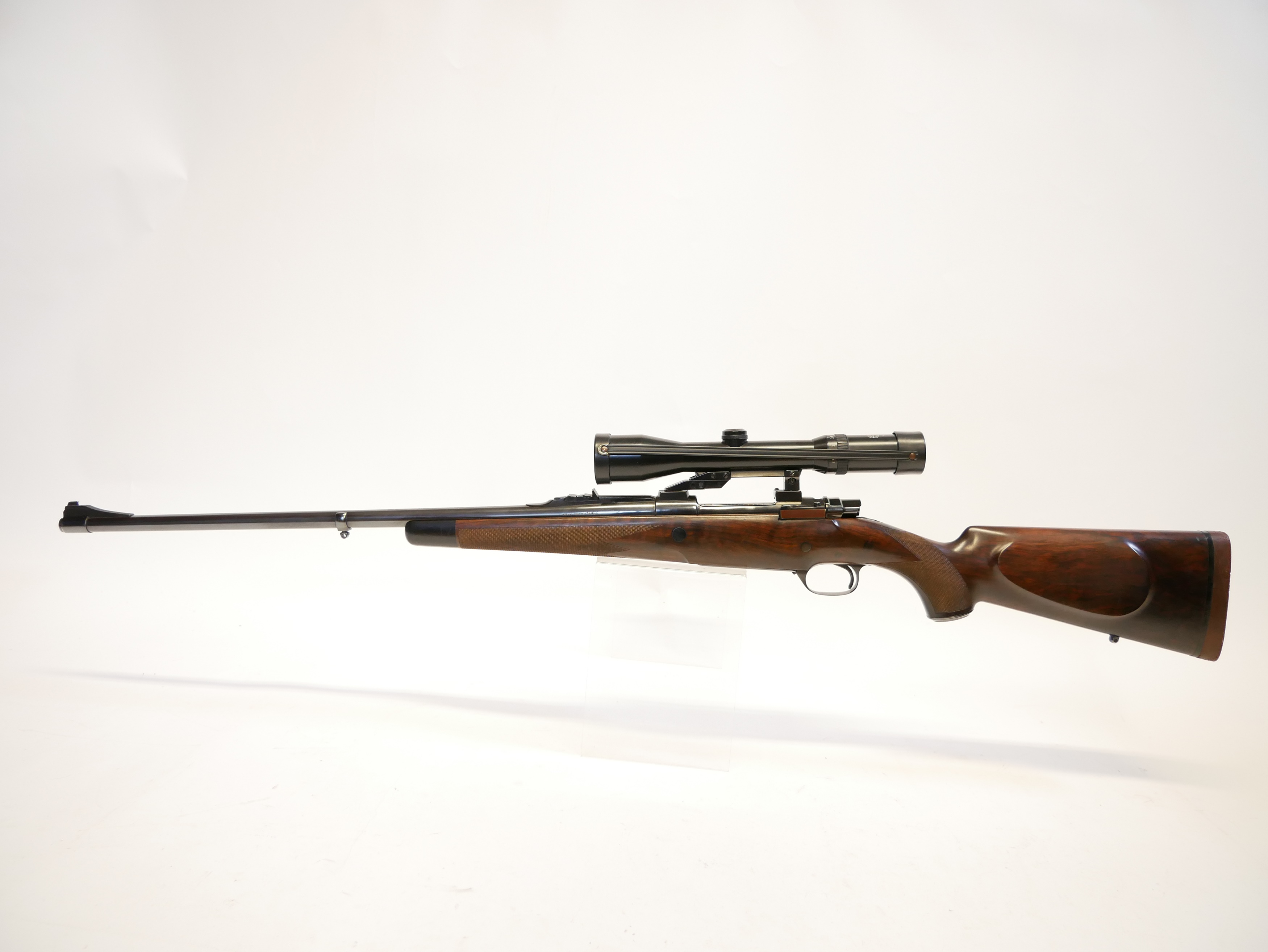 Lot 76 - Dumoulin .375 H.H. Magnum bolt action rifle