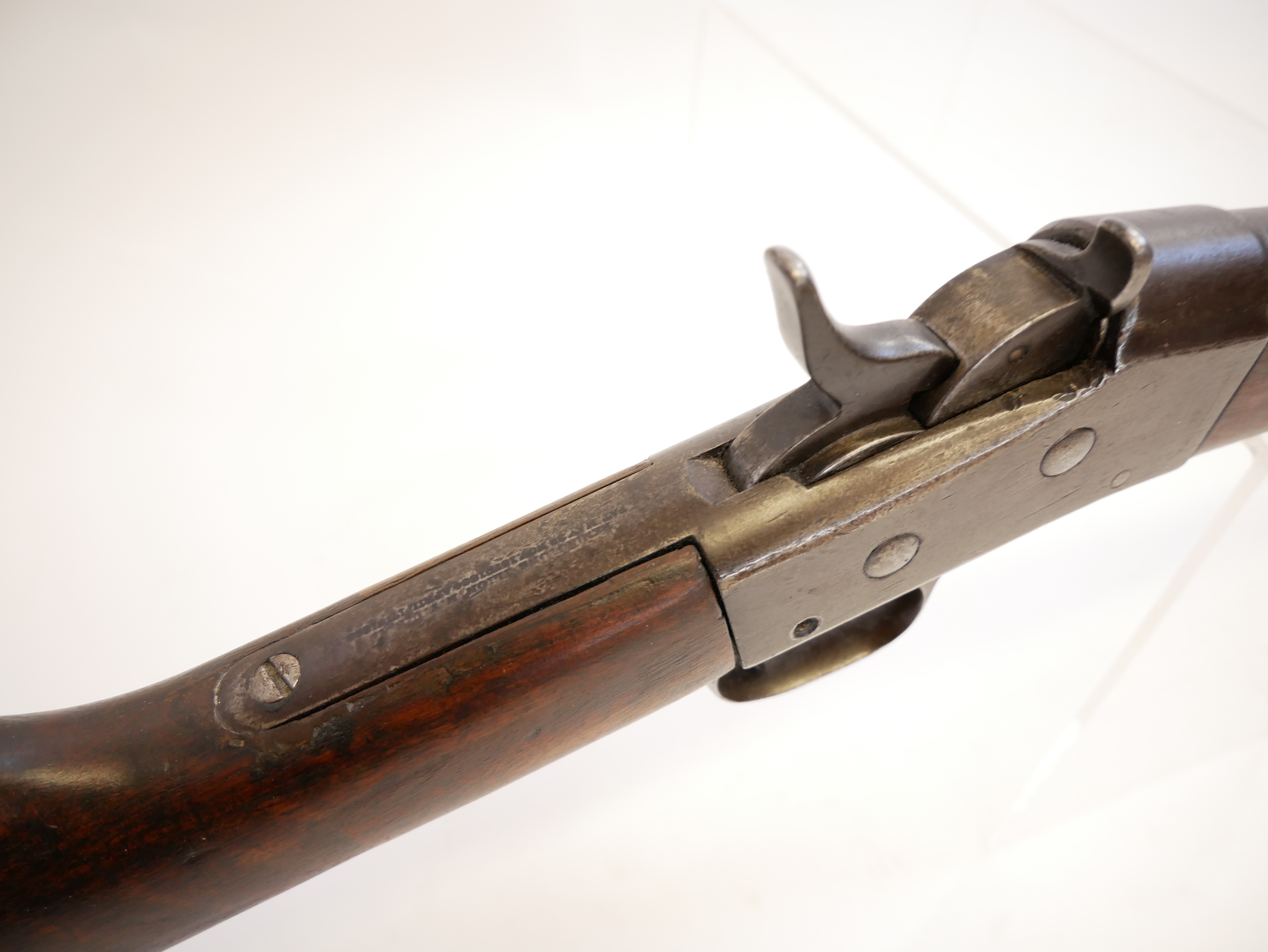 Lot 26 - Egyptian .43 Remington rolling block rifle
