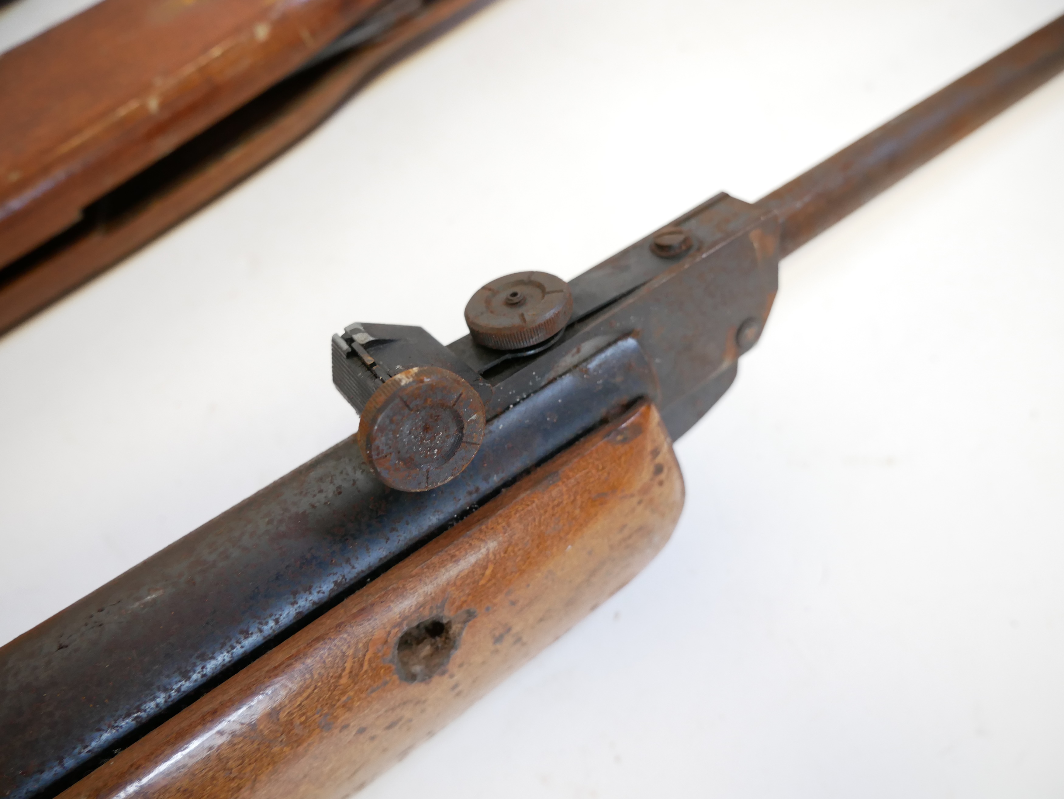 Lot 278 - Five air rifles for restoration.