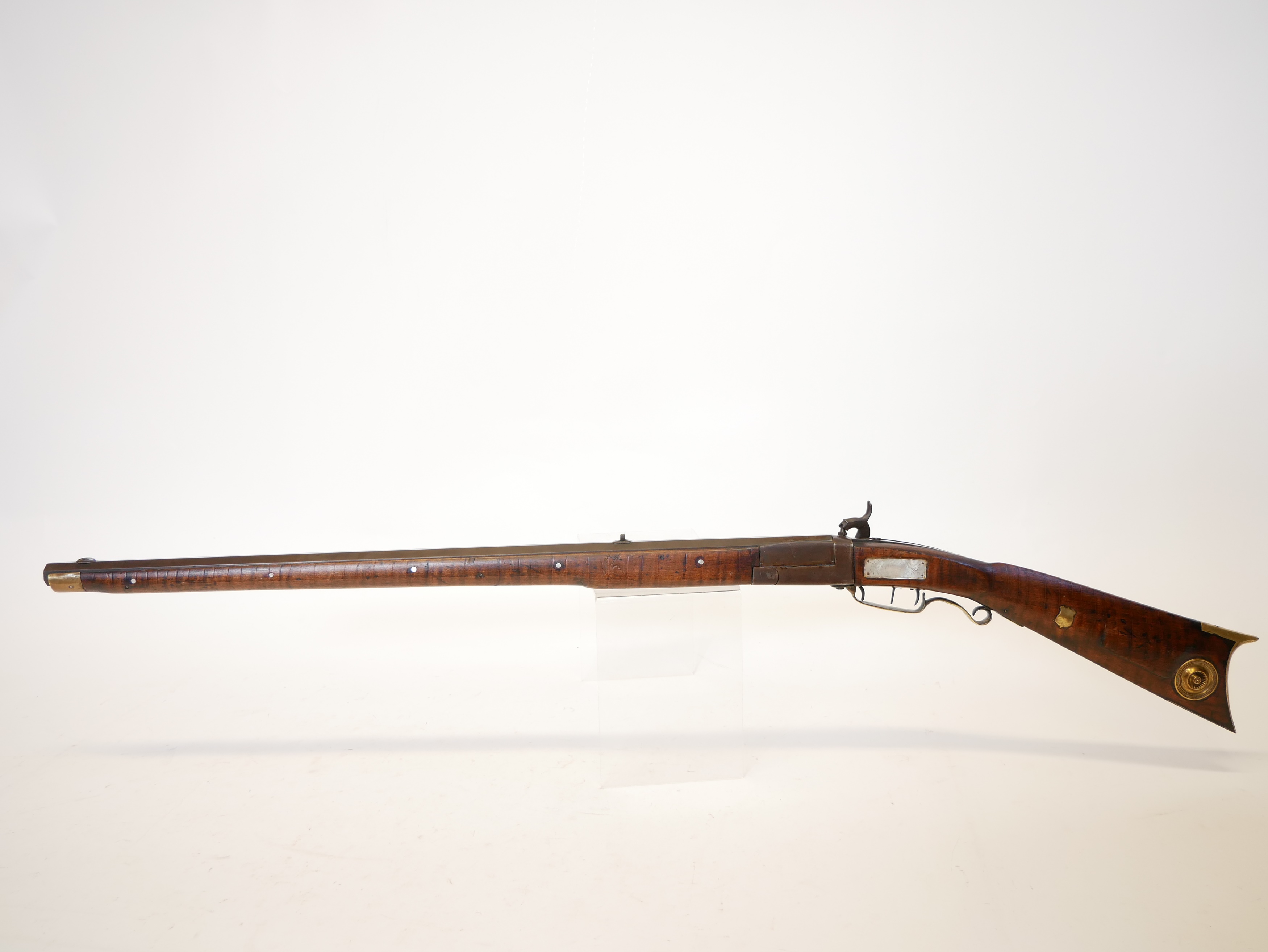 Lot 38 - Breech loading percussion .45 rifle