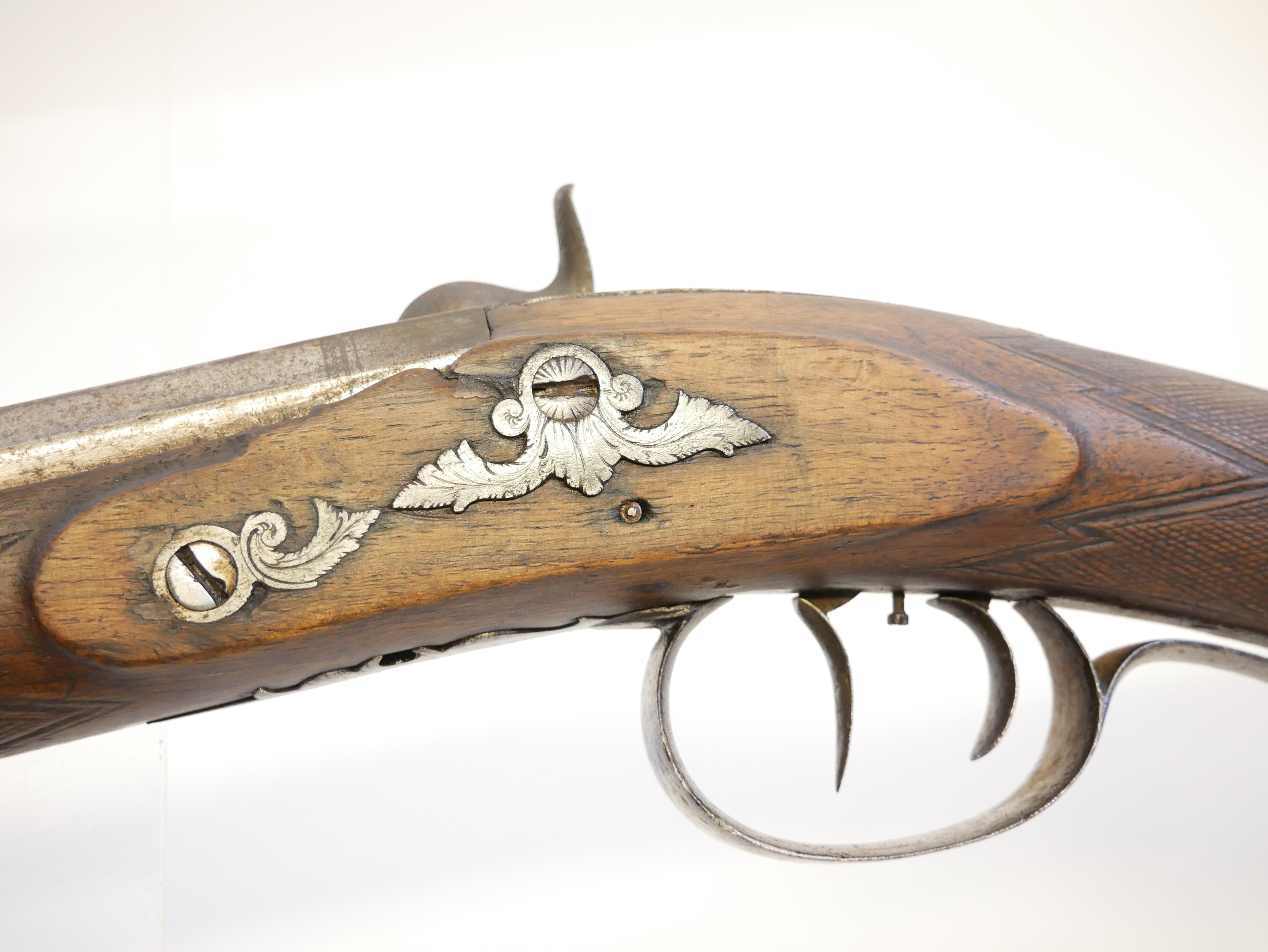 Lot 31 - Sauer percussion Jaeger rifle
