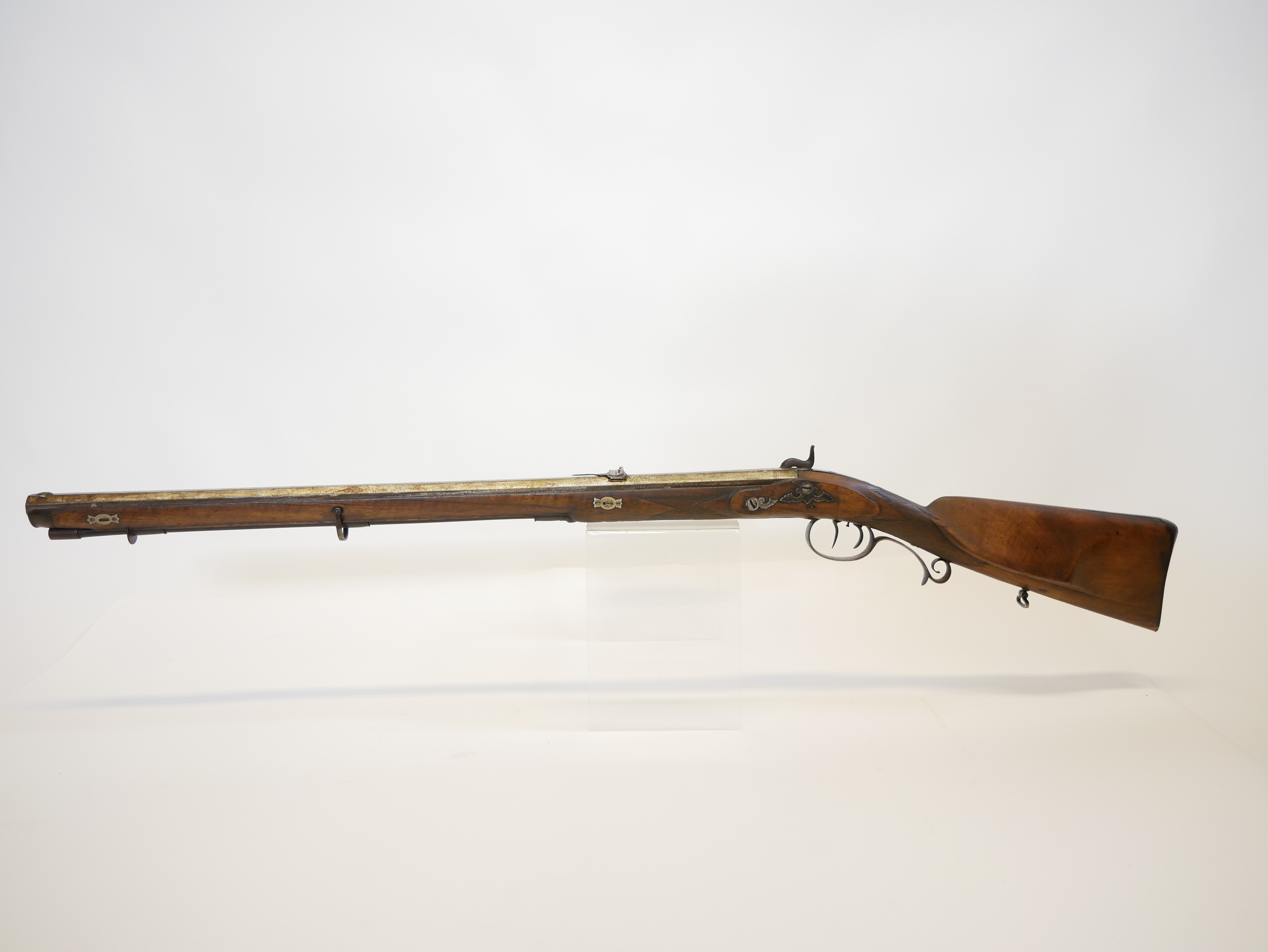 Lot 31 - Sauer percussion Jaeger rifle