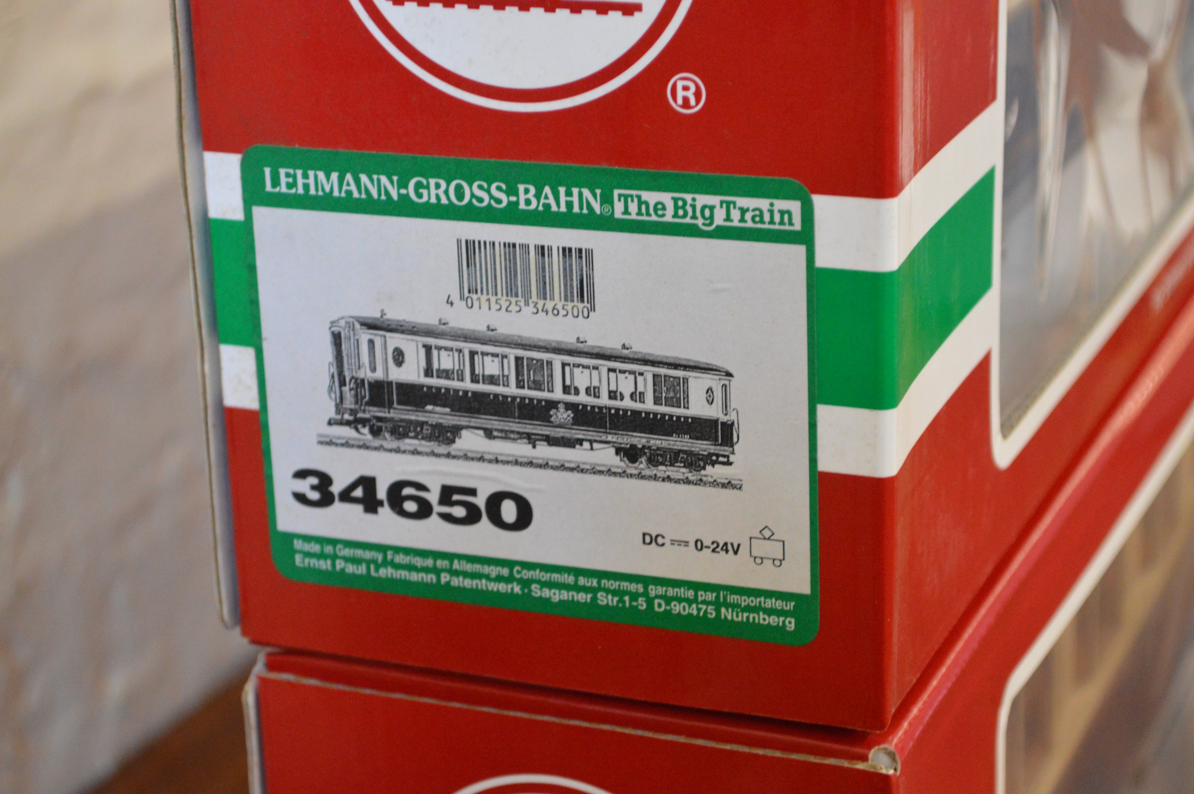 Lot 185 - LGB G Scale Alpine Classic Pullman Express