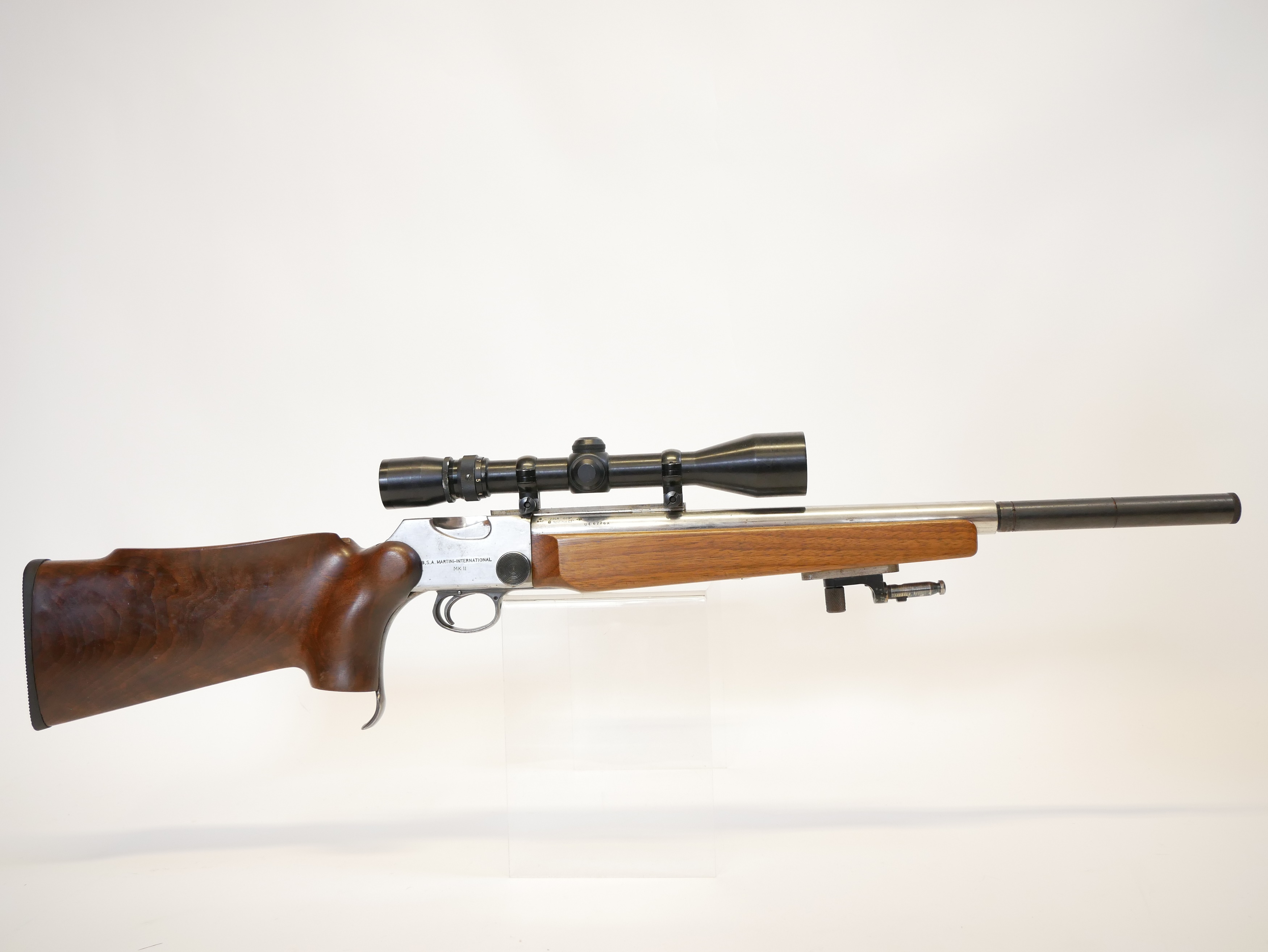 Lot 363 - BSA Martini International MkII .22lr rifle