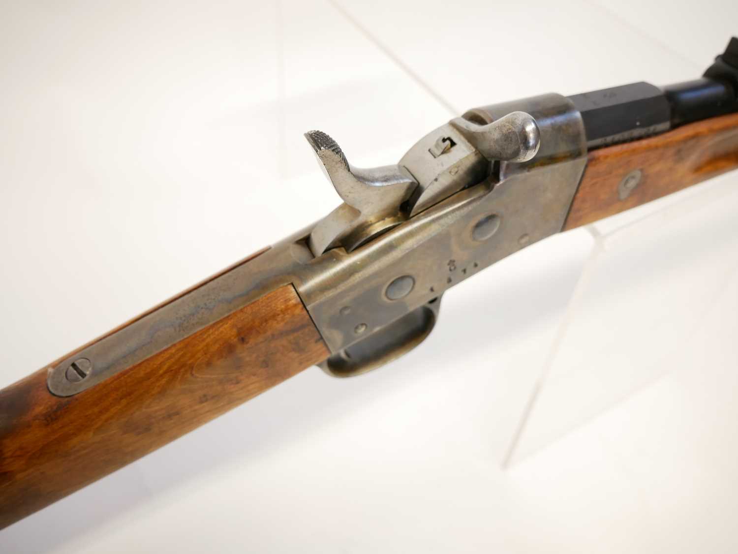 Lot 35 - Swedish Remington 8x58R rolling block rifle