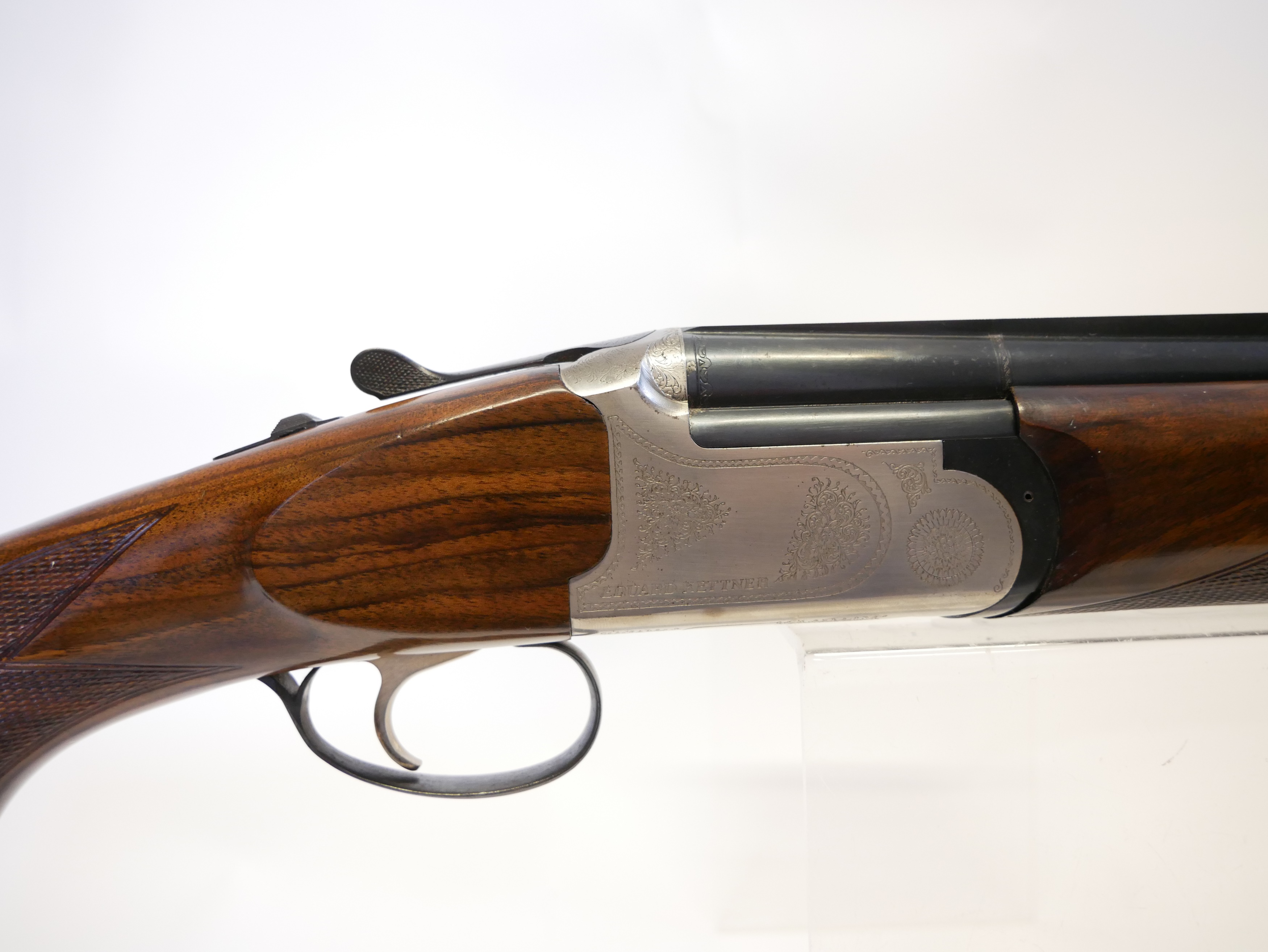 Lot 417 - Edward Kettner 12 bore over and under