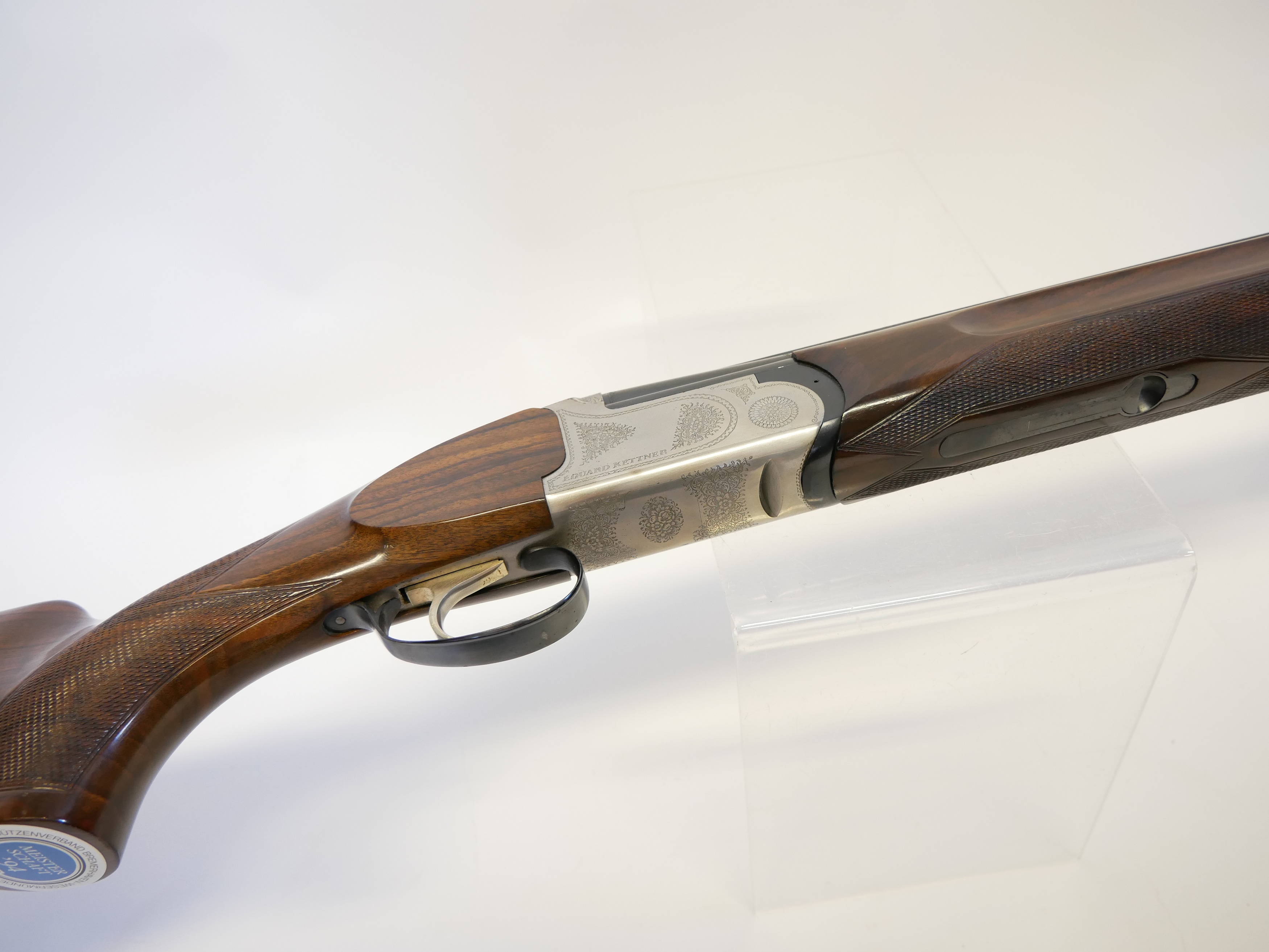Lot 417 - Edward Kettner 12 bore over and under