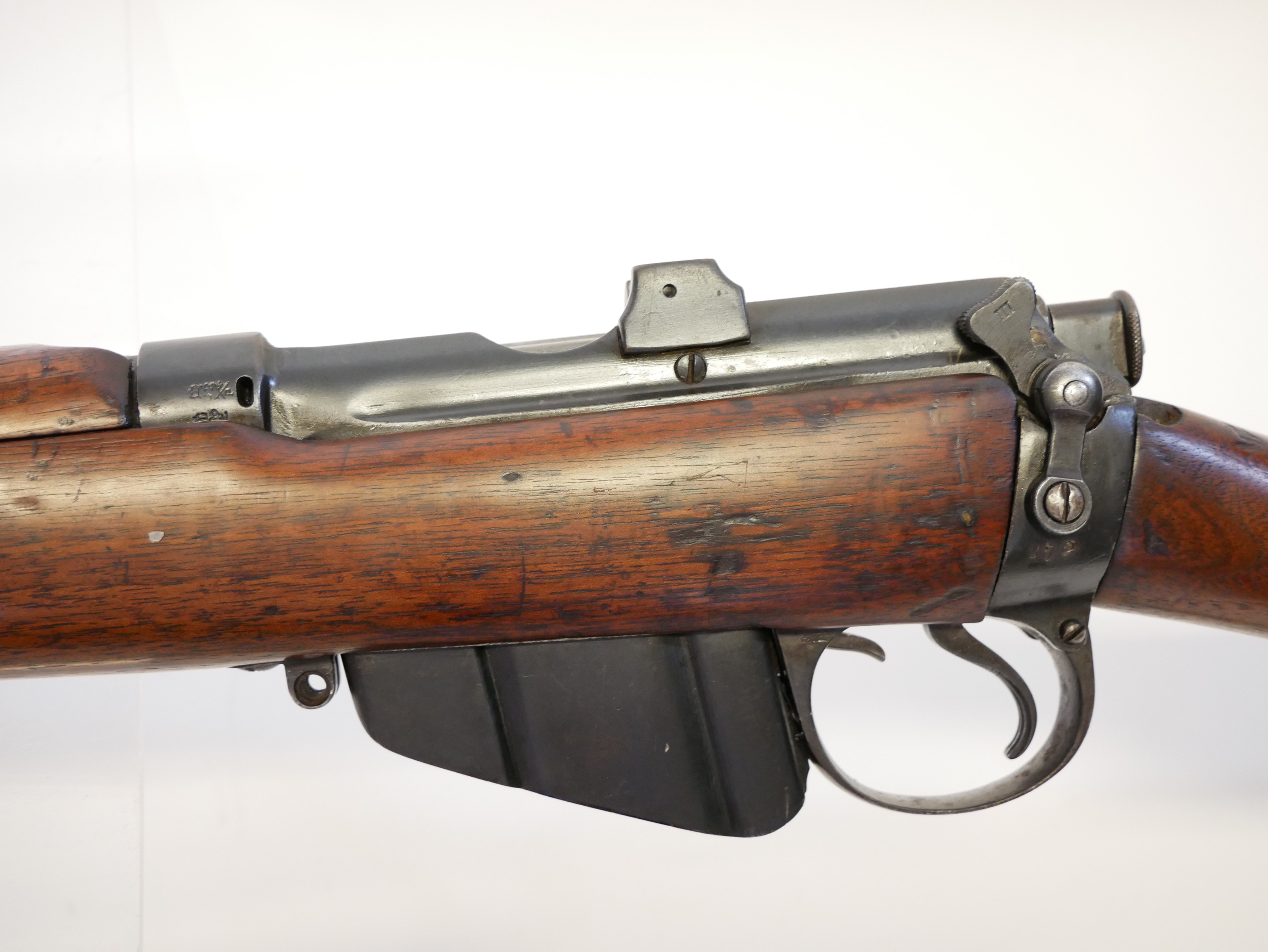 Lot 349 - Lee Enfield SMLE .22lr conversion rifle and