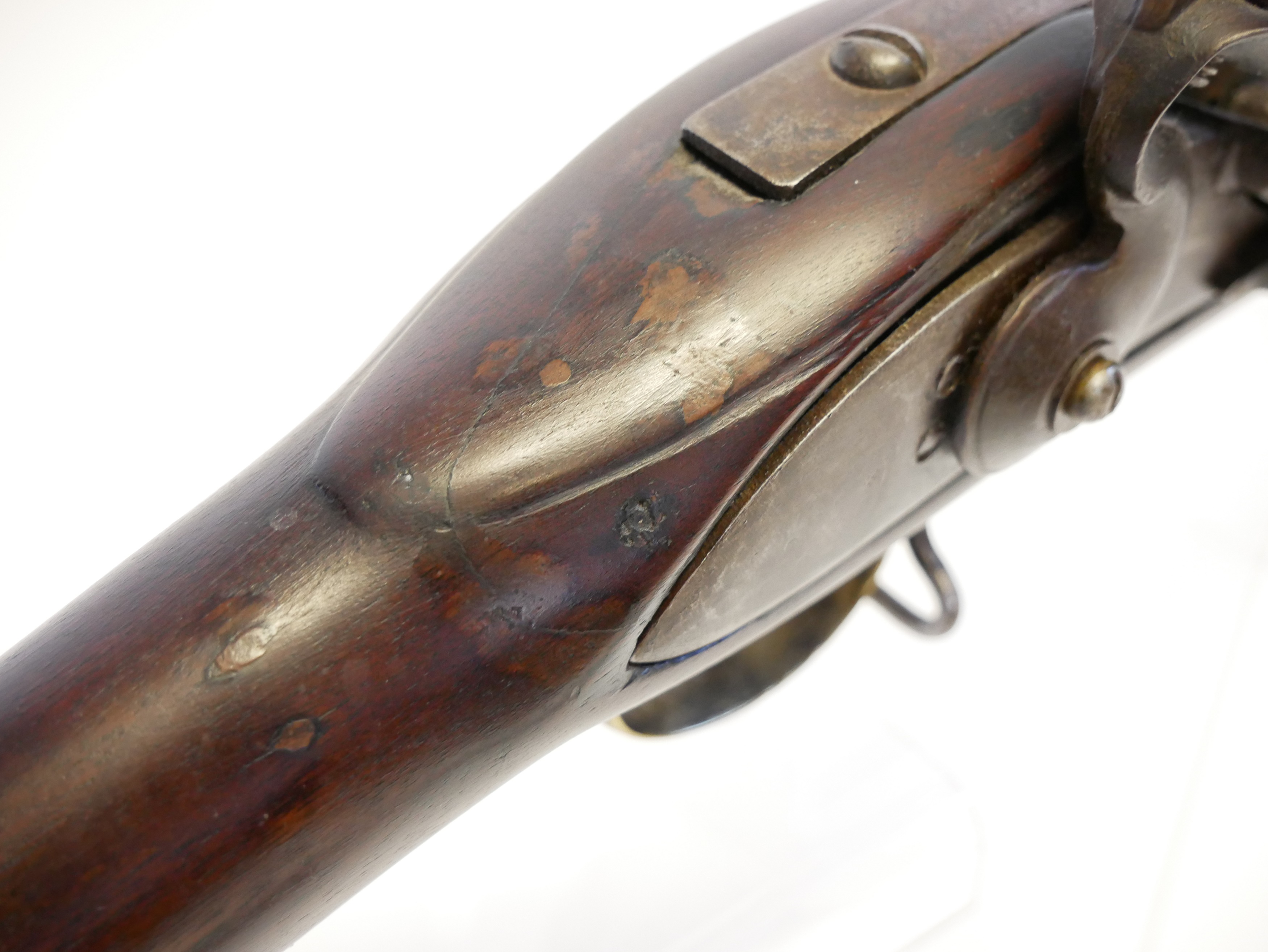 Lot 46 - Flintlock musket and bayonet