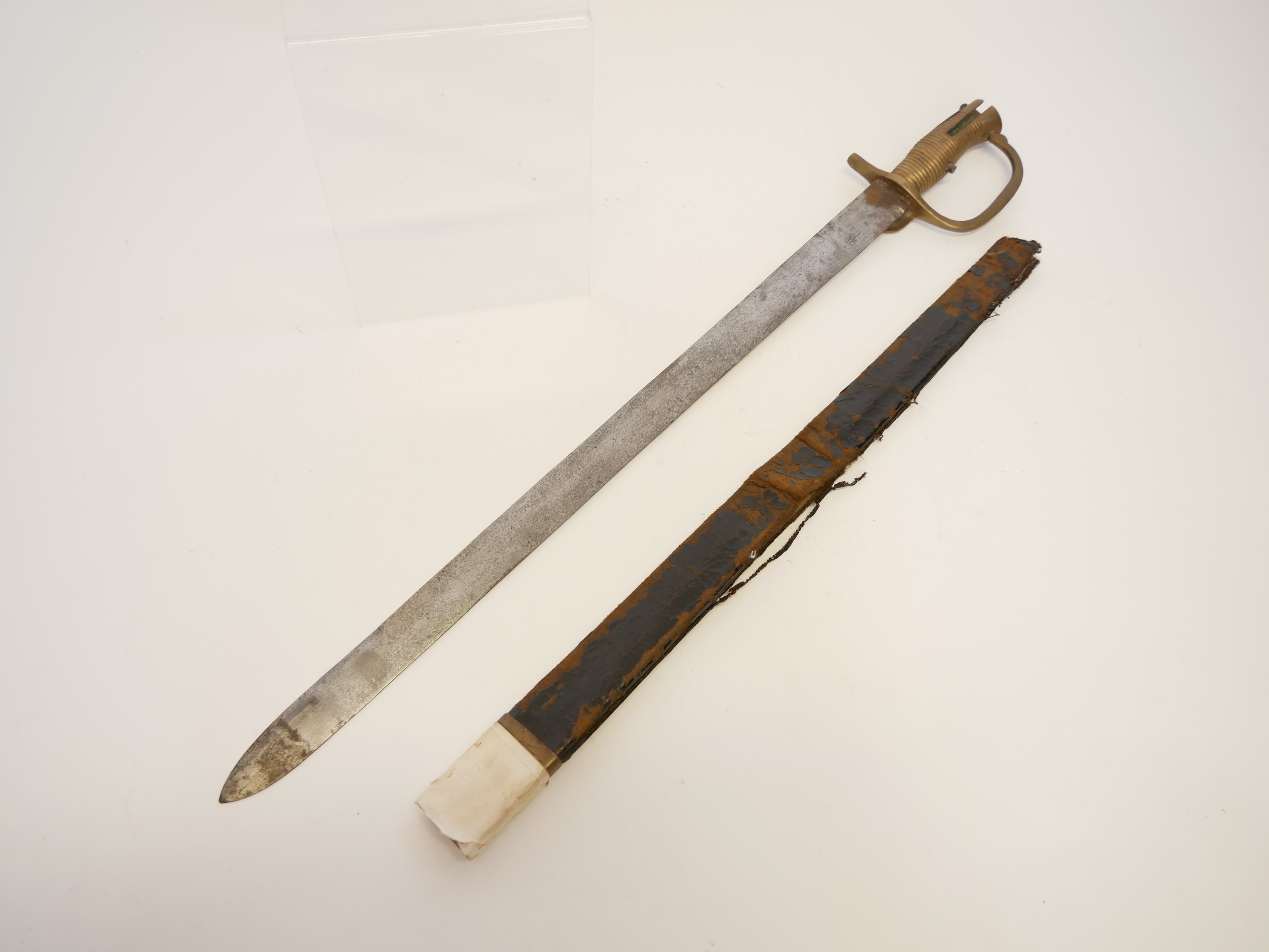 Lot 235 - Baker Rifle sword bayonet by Osborn and