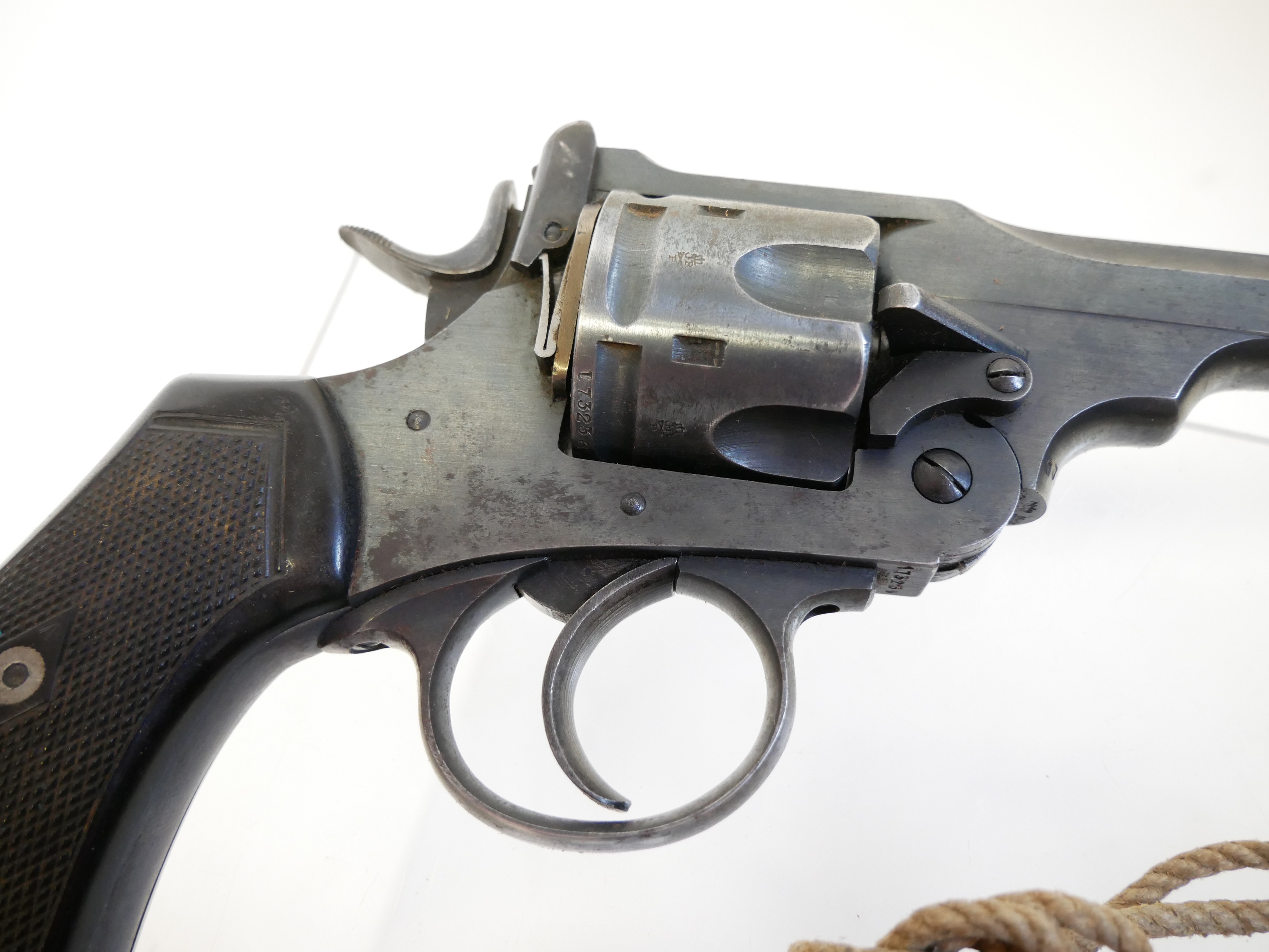 Lot 134 - Webley .455 Service Revolver LICENCE