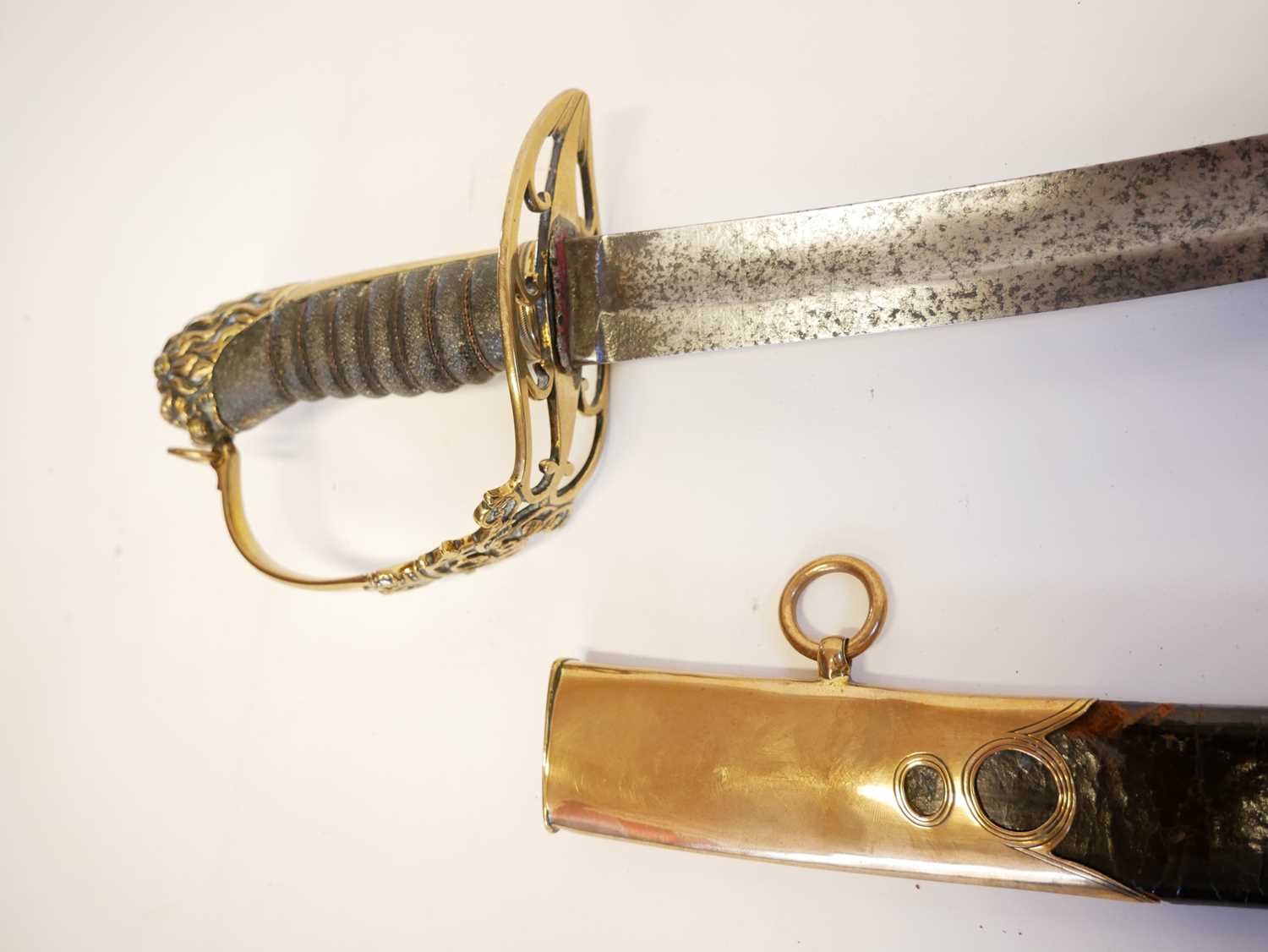 Lot 322 - British 1803 pattern officers sword